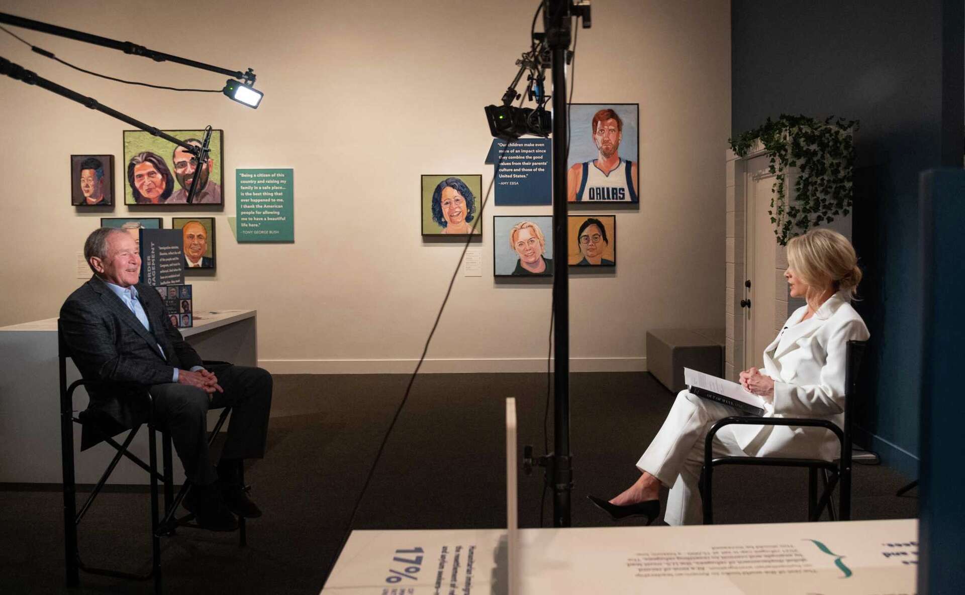 First look: President George W. Bush ‘Portraits of America’s Immigrants ...