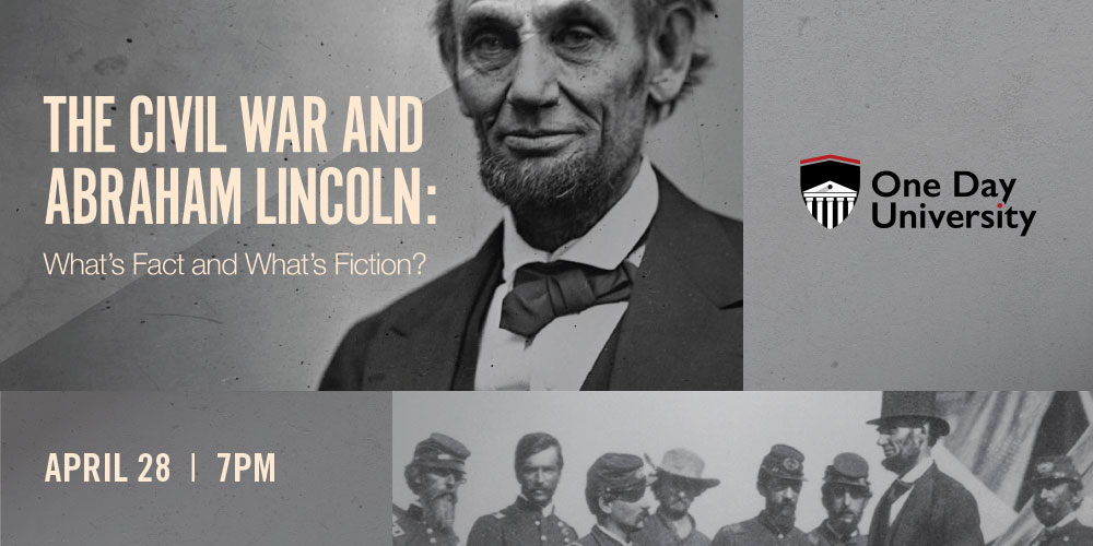 Join One Day University's class on Abraham Lincoln