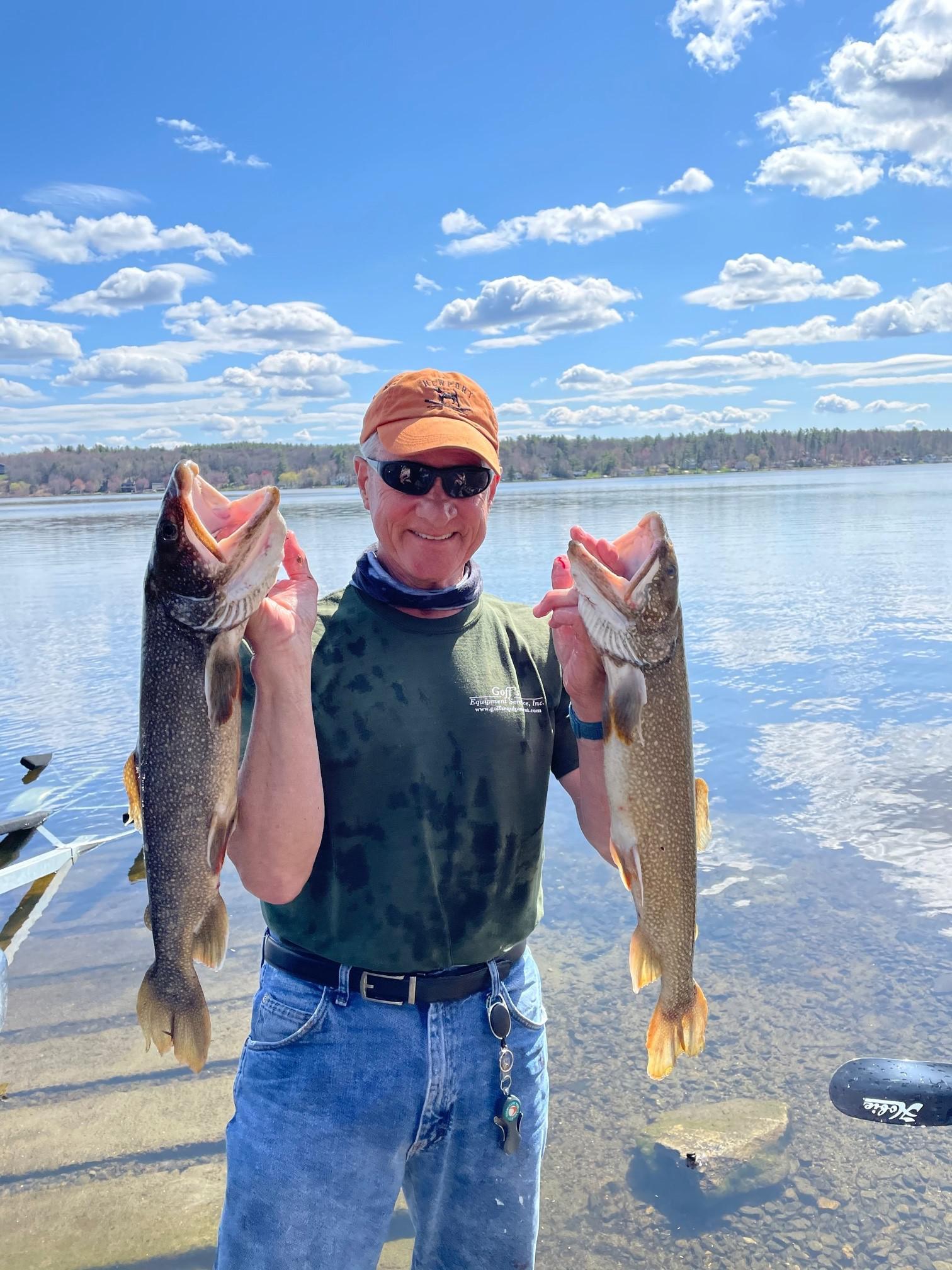 Not just any fish story: Torrington angler caught 2 trout at once on ...