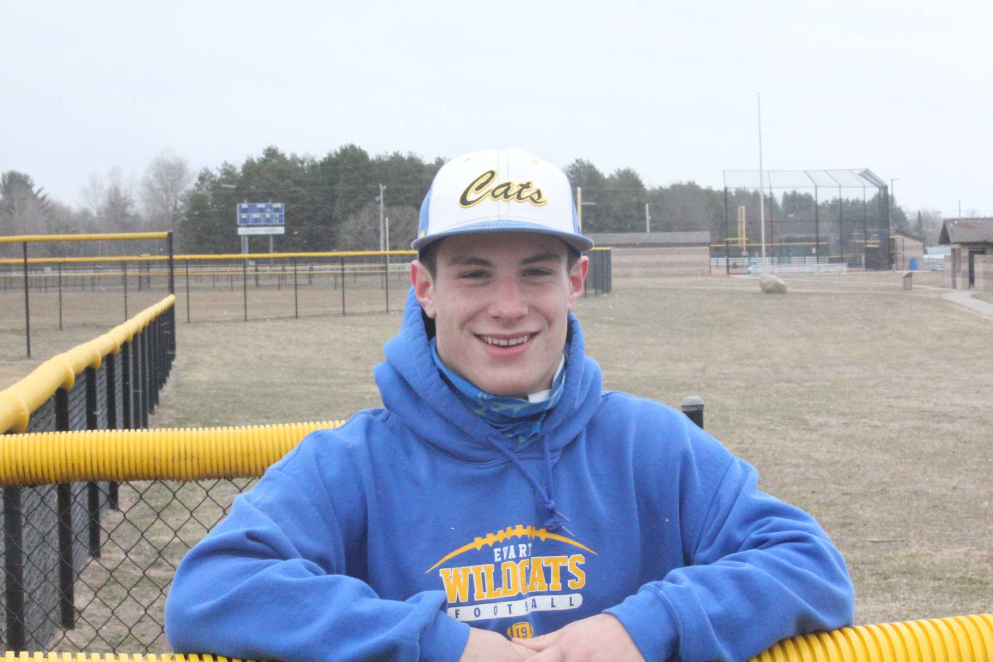 Evart catcher confident of plenty of wins for Wildcats