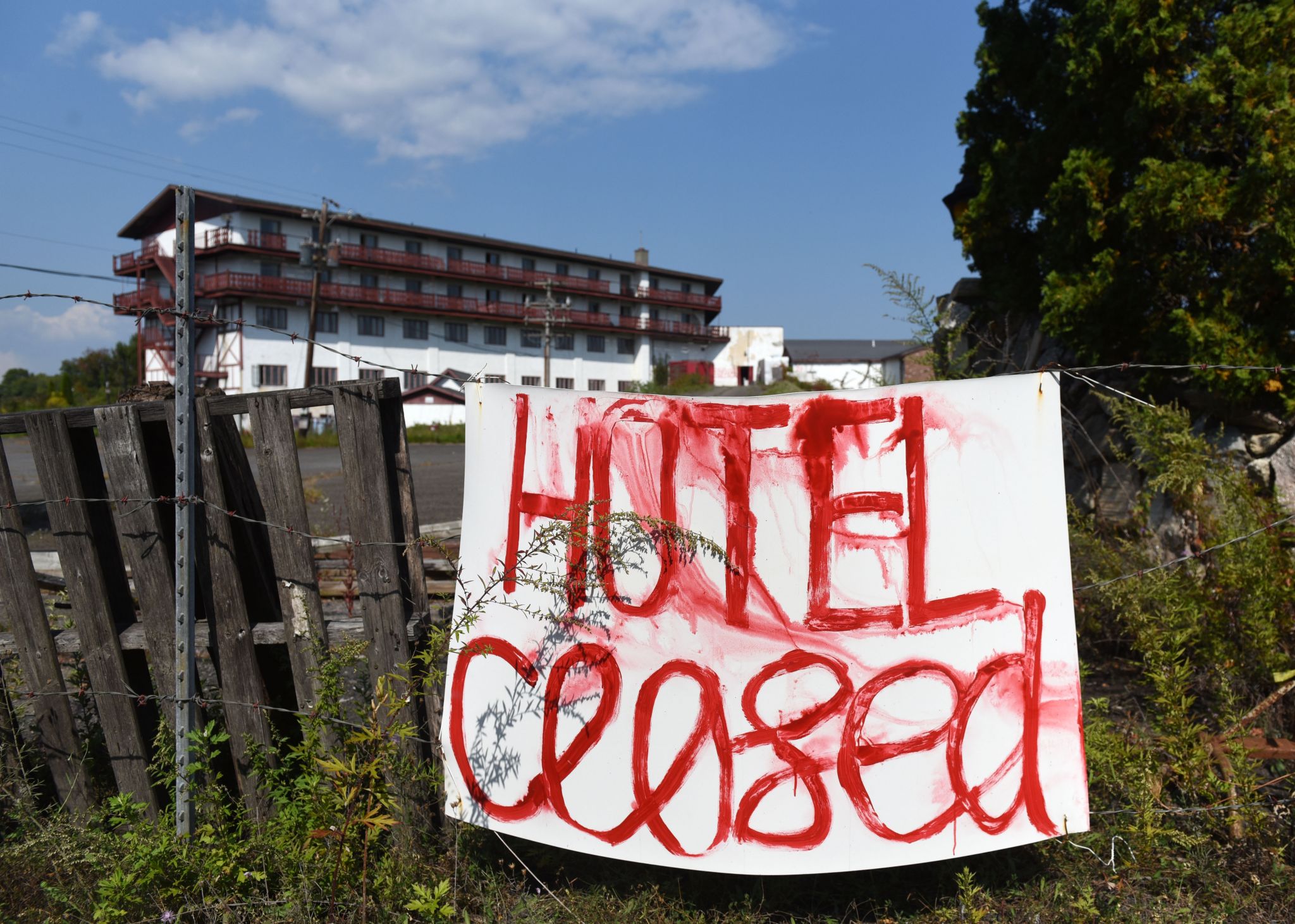 Historic but closed Friar Tuck Inn is scene of war games, illicit ...