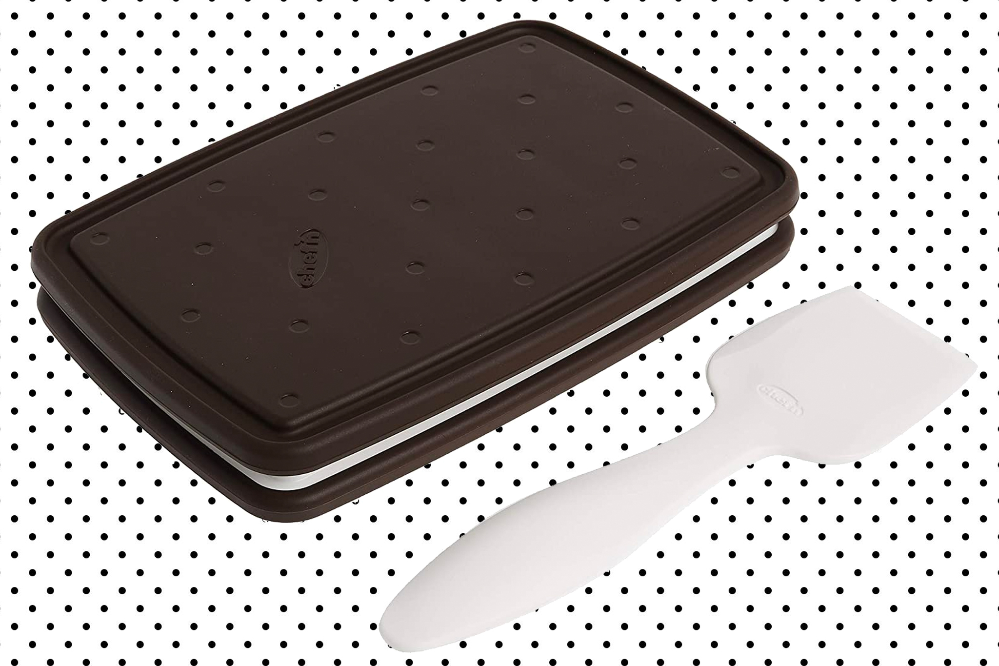 Make professional quality ice cream sandwiches with this $16 kit