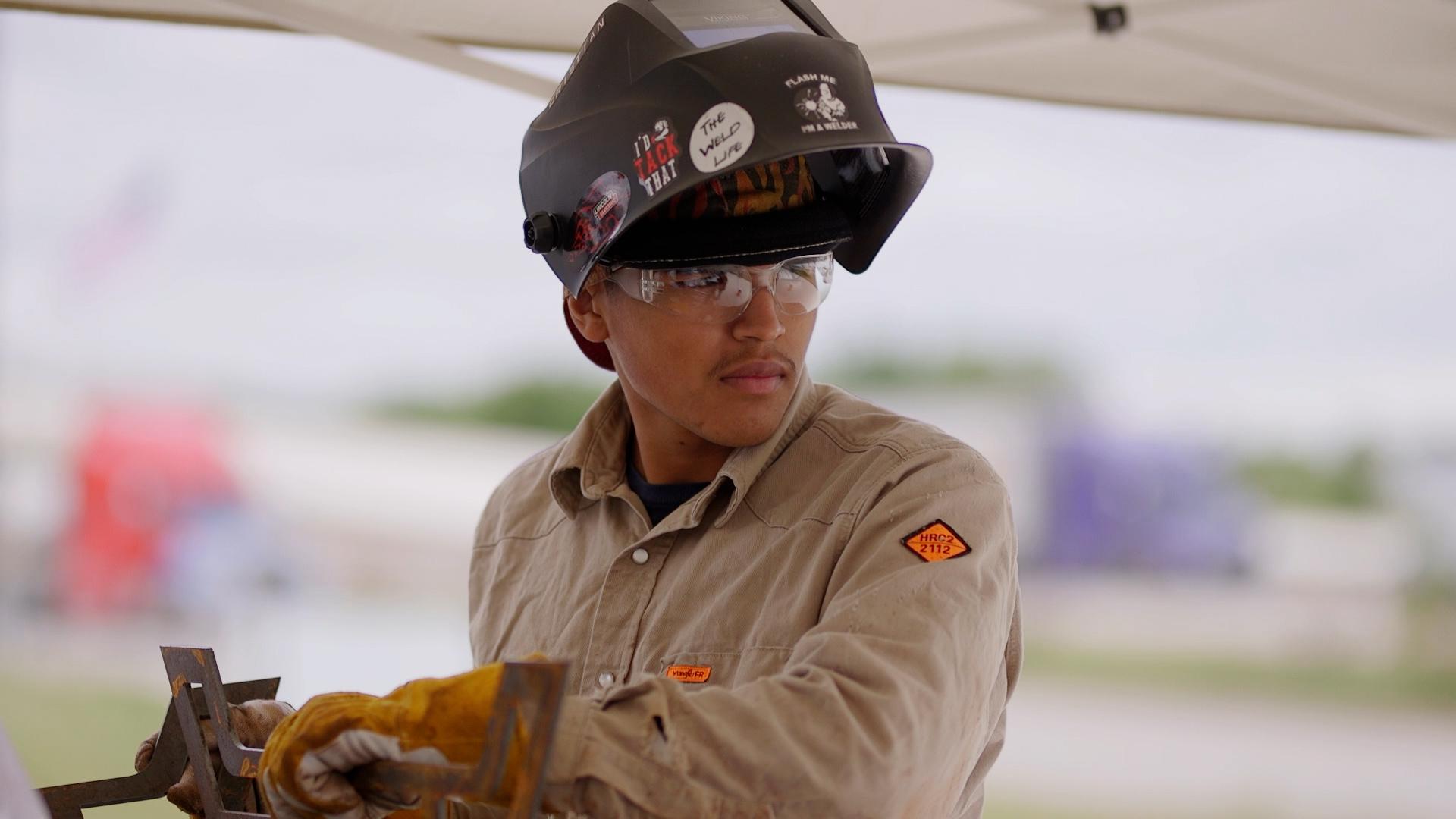 Welding students earn scholarships in Humble-based competition