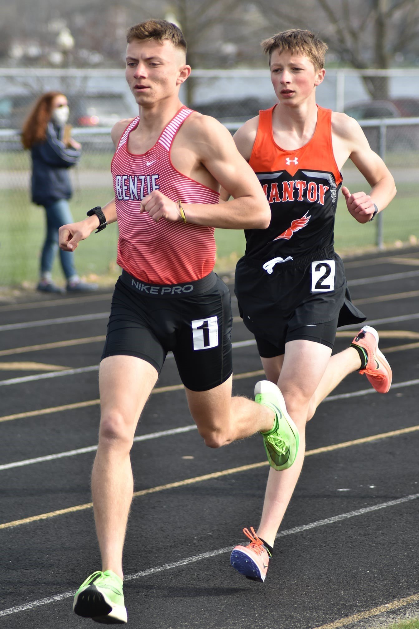 Benzie Central's Jones breaks record in 3200 meters