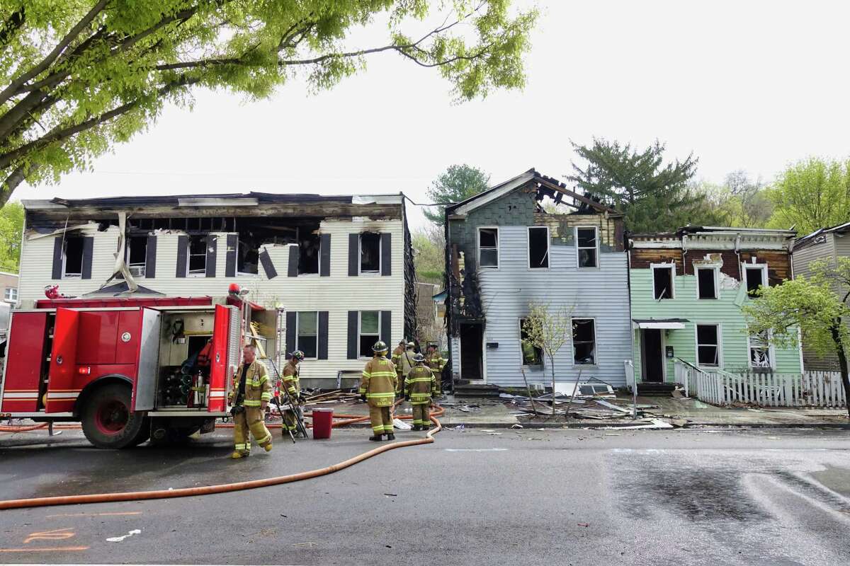 Child dies in Troy fire, 20 people displaced