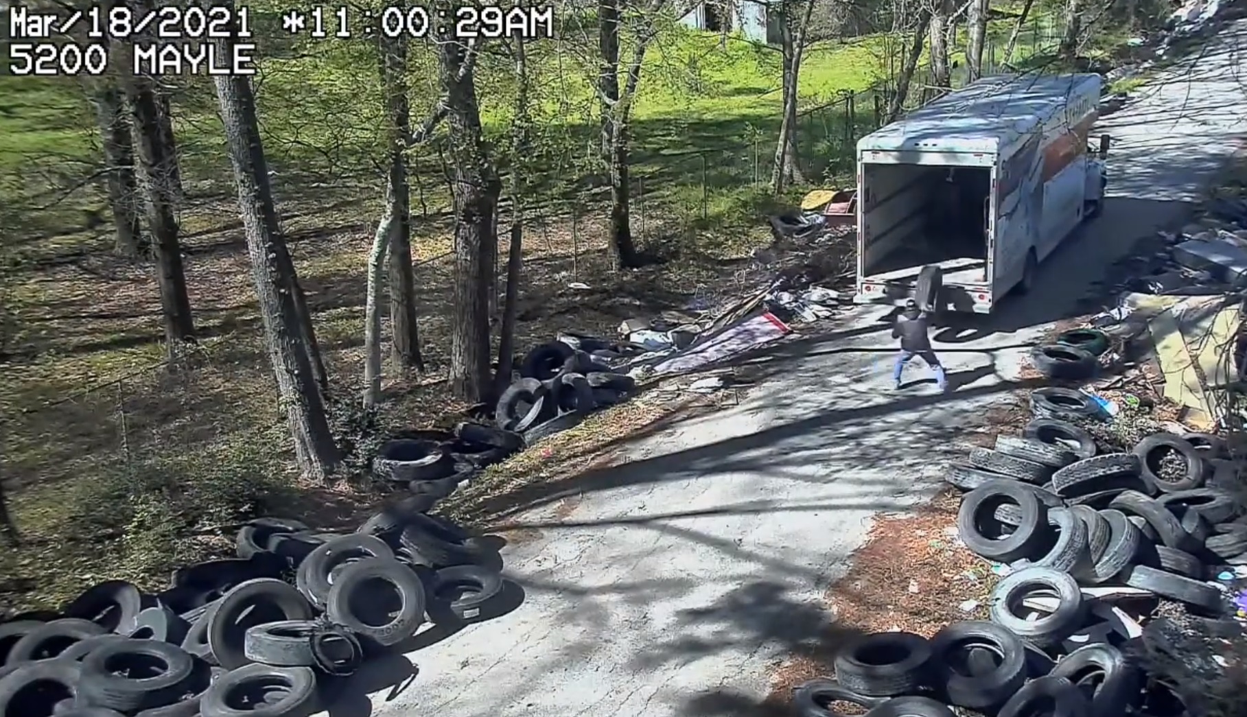 Man convicted of dumping thousands of tires arrested for allegedly ...