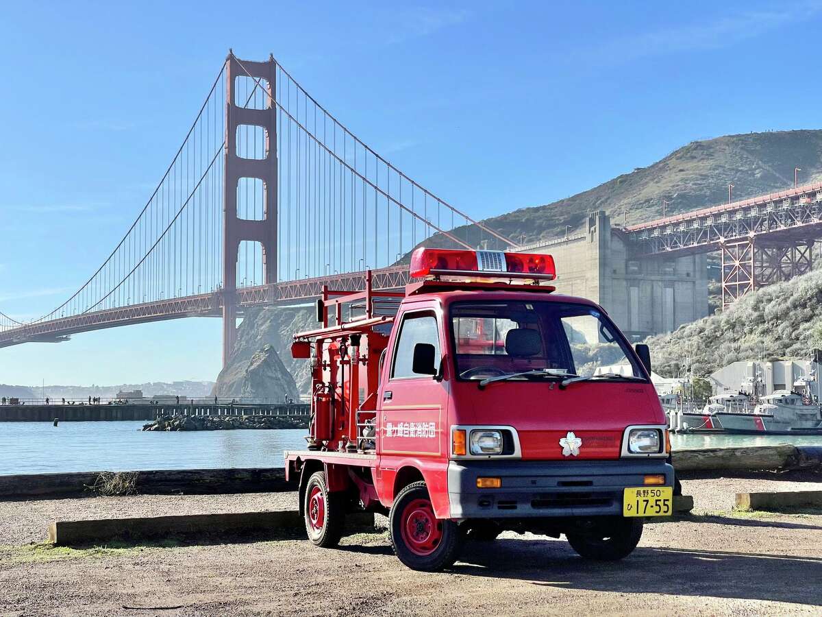 Meet Kiri, the tiny Japanese fire truck bringing joy to San Francisco