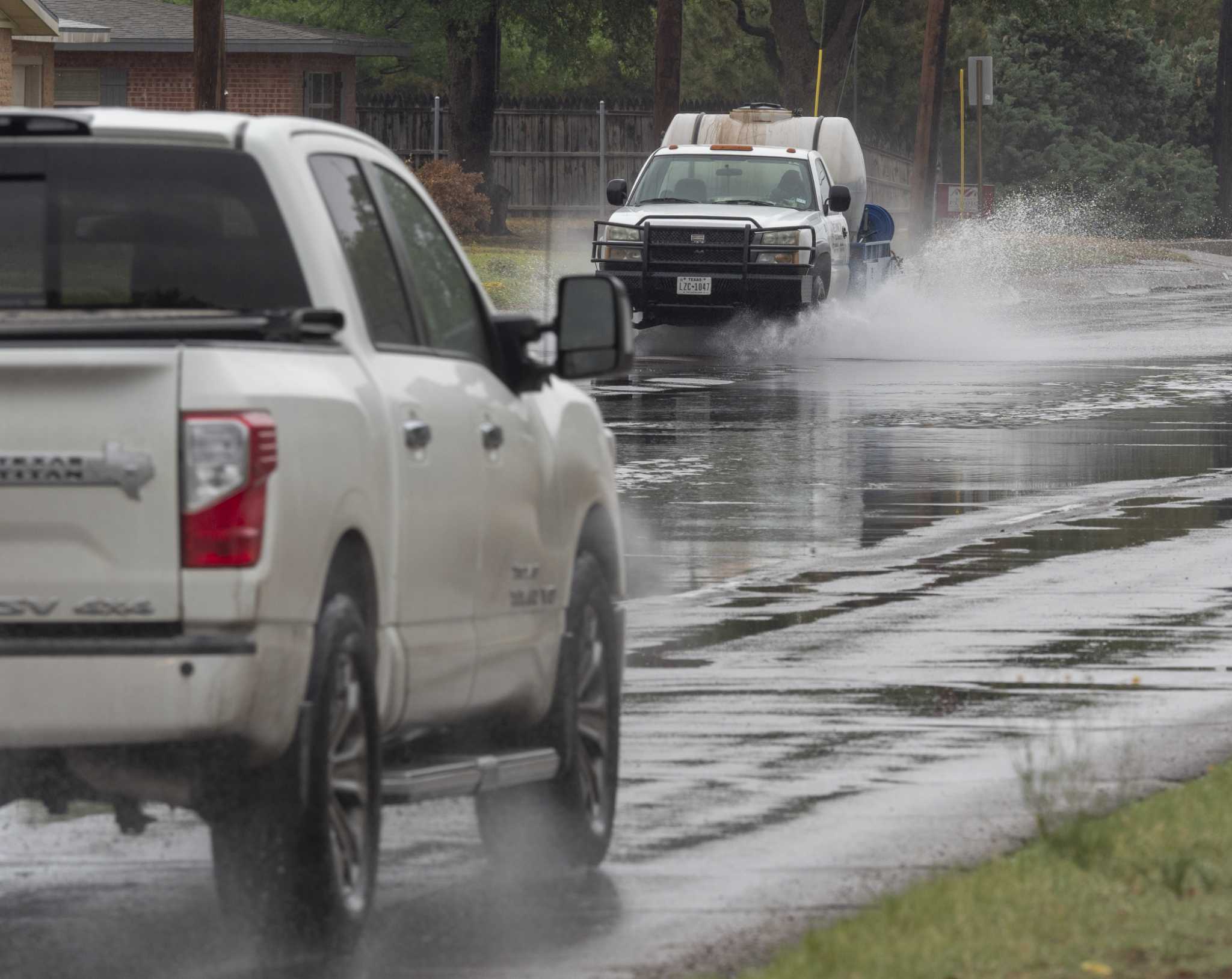 National Weather Service: More than 2 inches of rain falls in Midland