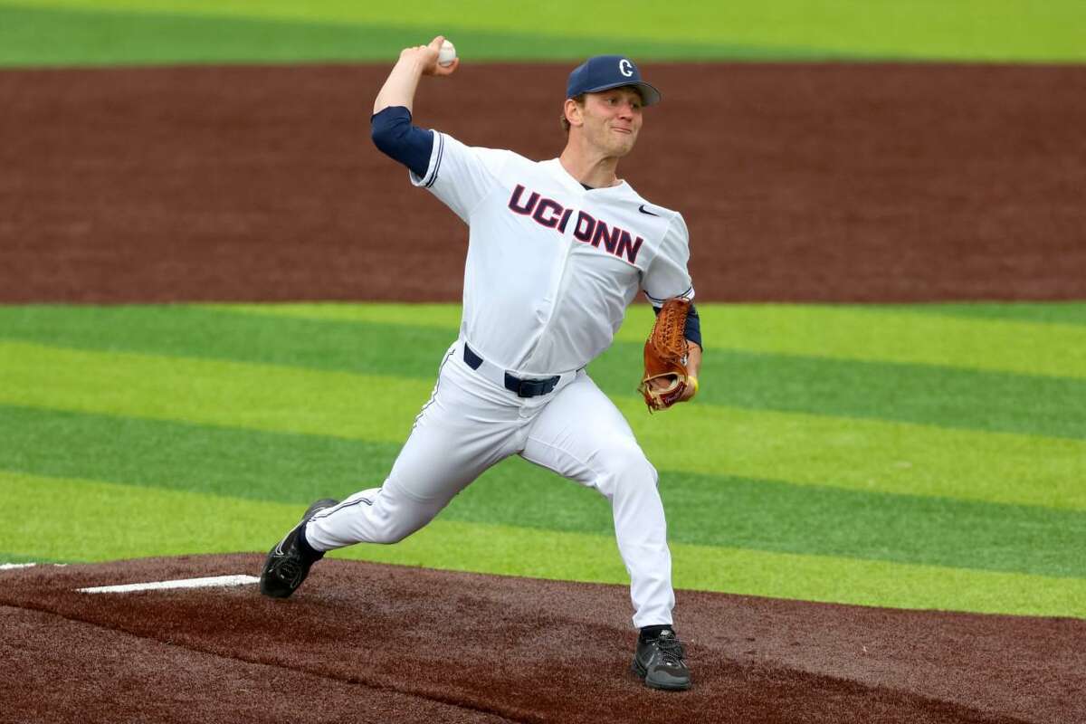 UConn ace, Westport native Ben Casparius sees MLB draft prospects rise ...