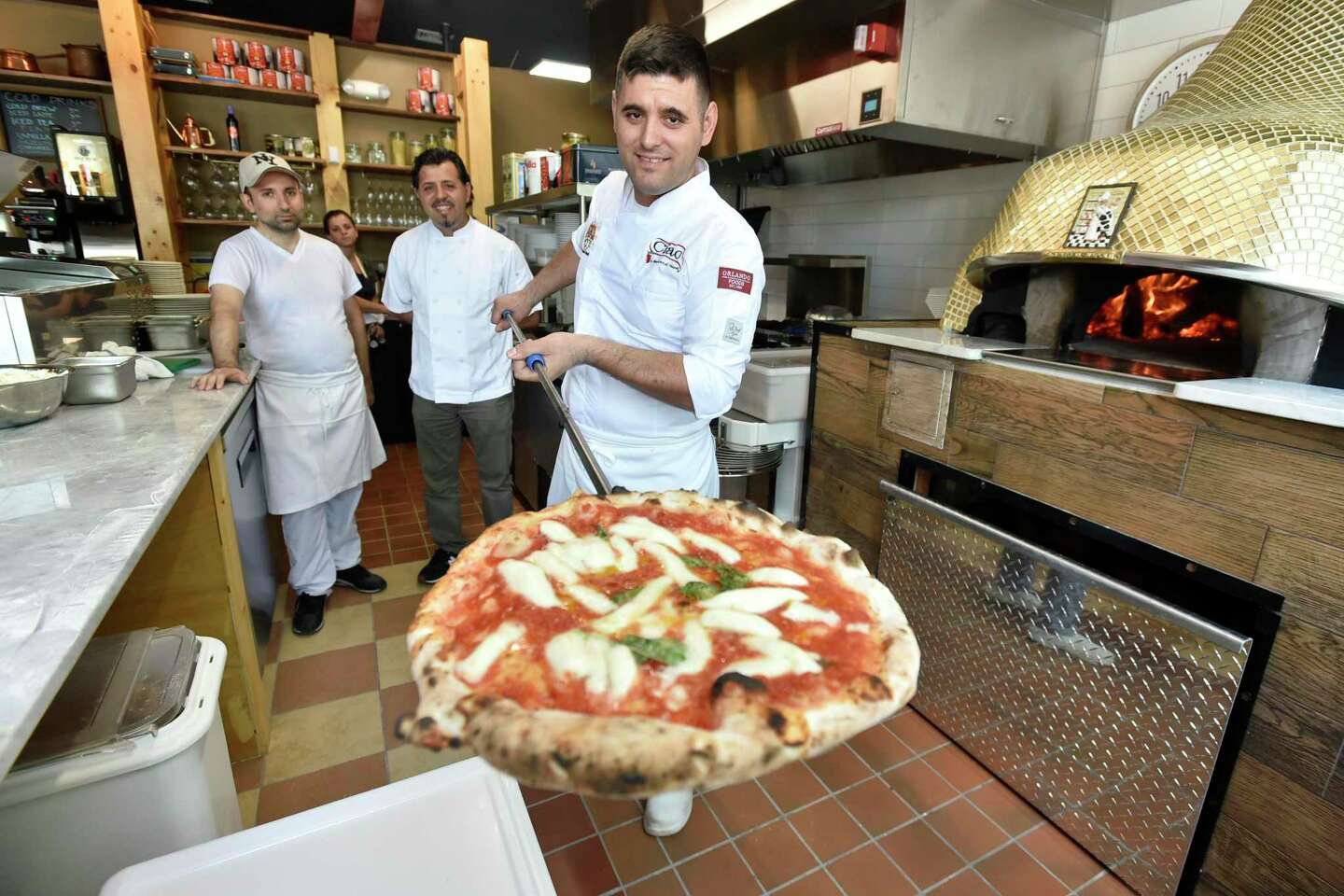 On New Haven's Wooster Street, Zeneli offers a different type of pizza