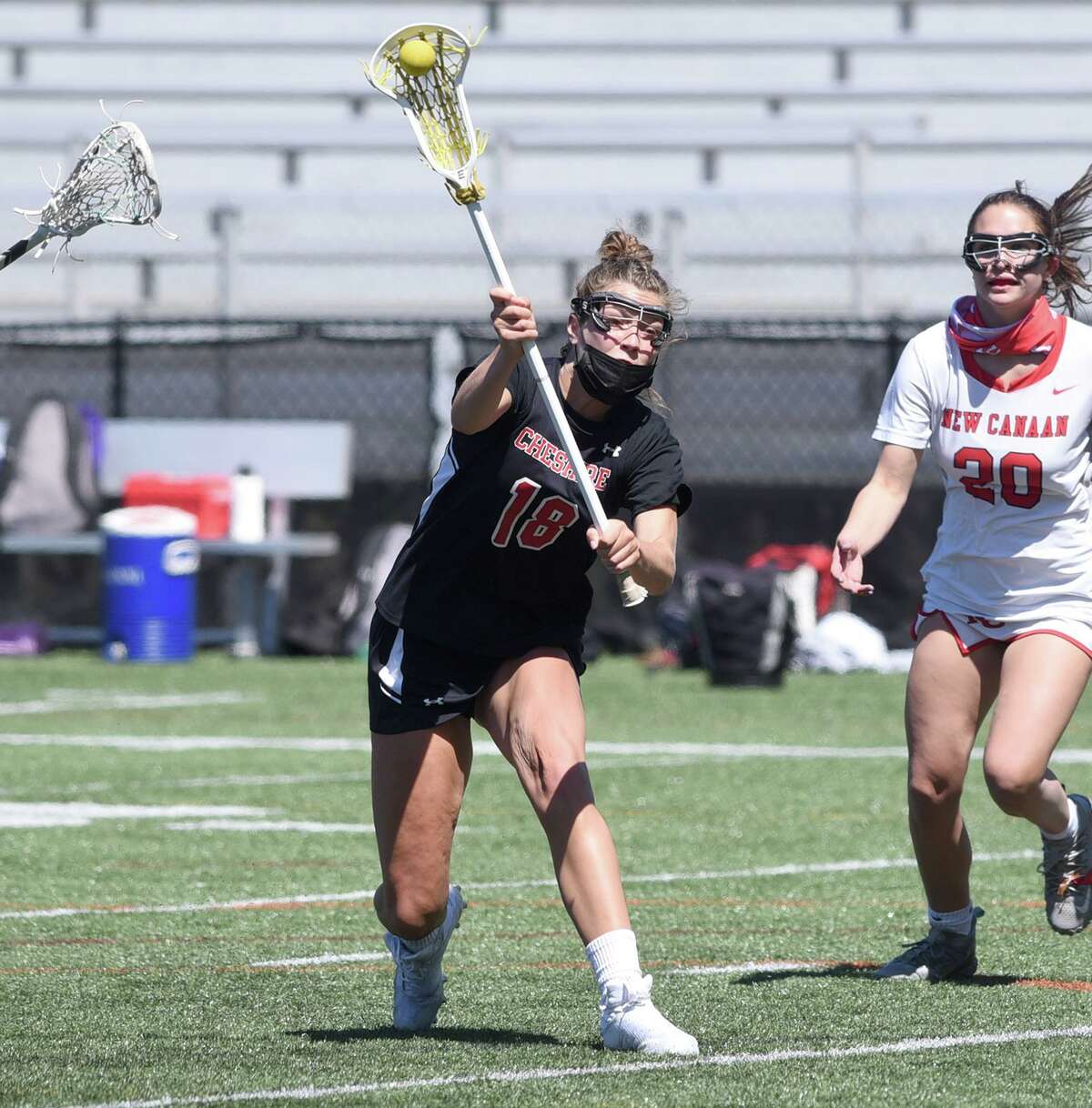 New Canaan girls lacrosse tops Cheshire for sixth win in 10 days