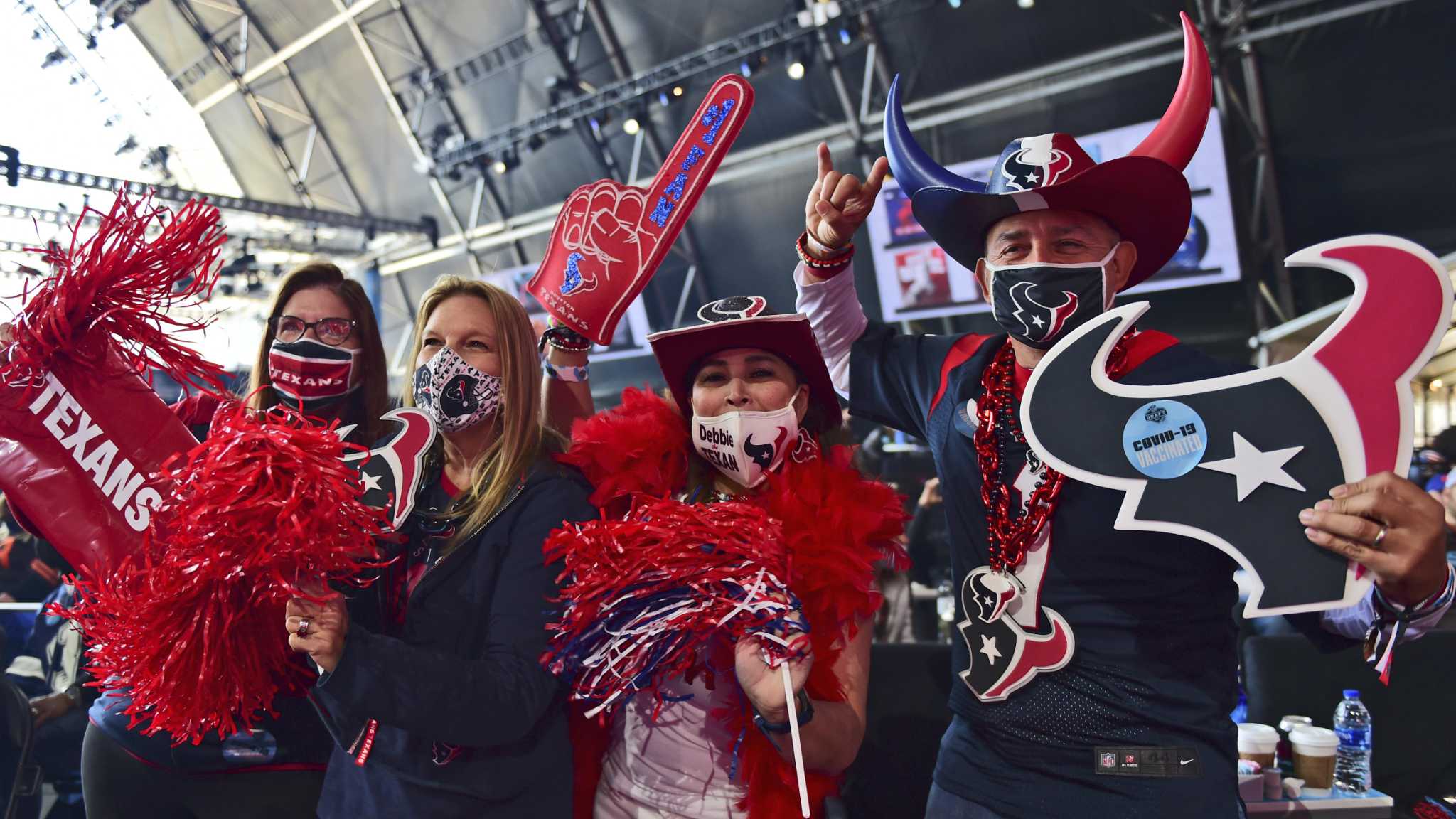 Texans to host NFL draft party at Miller Outdoor Theatre