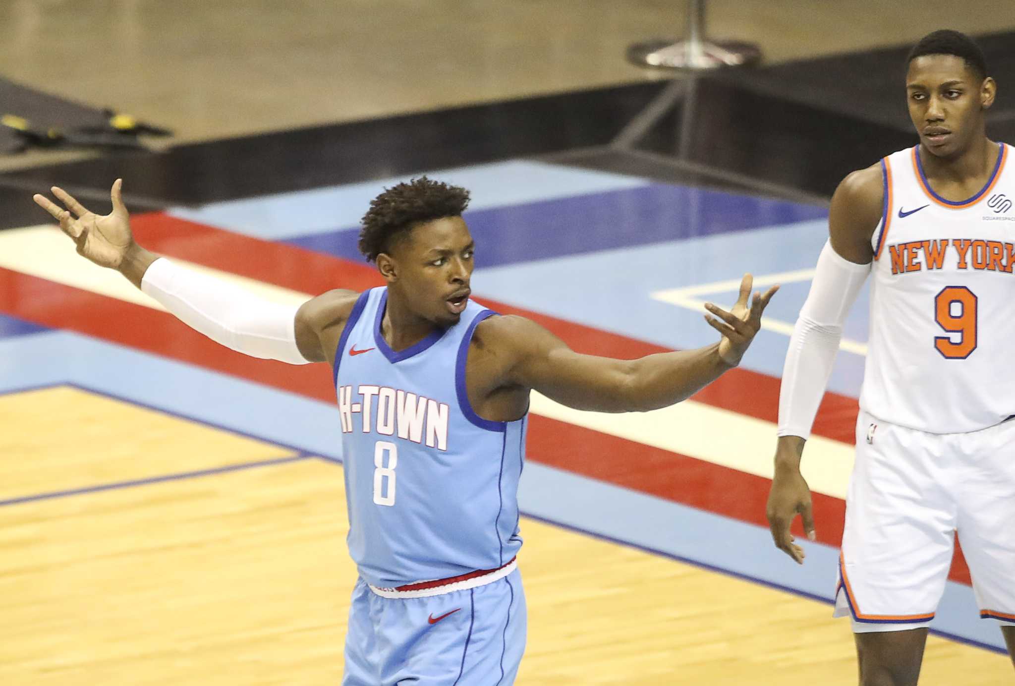 Jae’Sean Tate, out due to health and safety protocols, joins Rockets ...