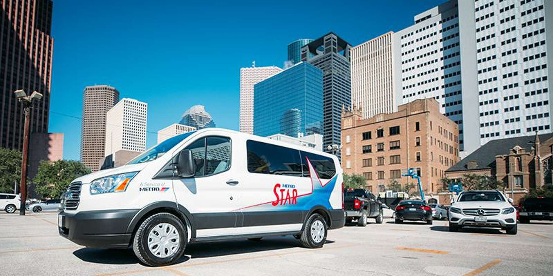 Why is the Metro Vanpool service suspended in Houston?