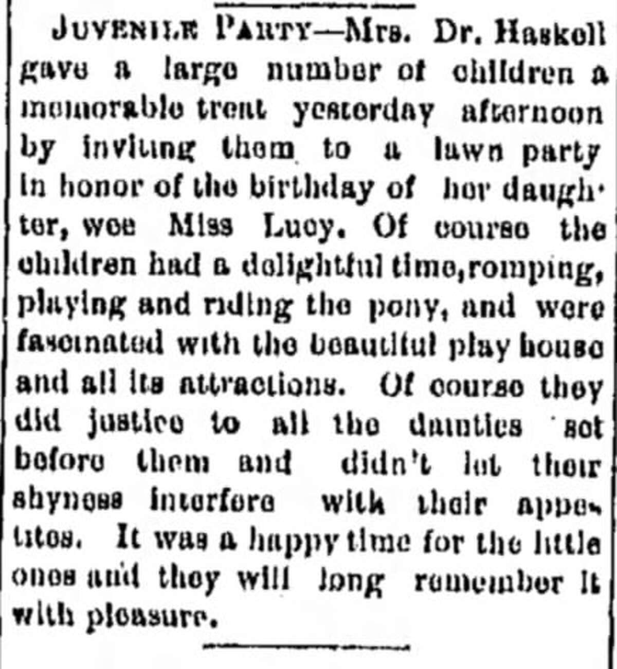 Little girl’s legacy continues at her own playhouse