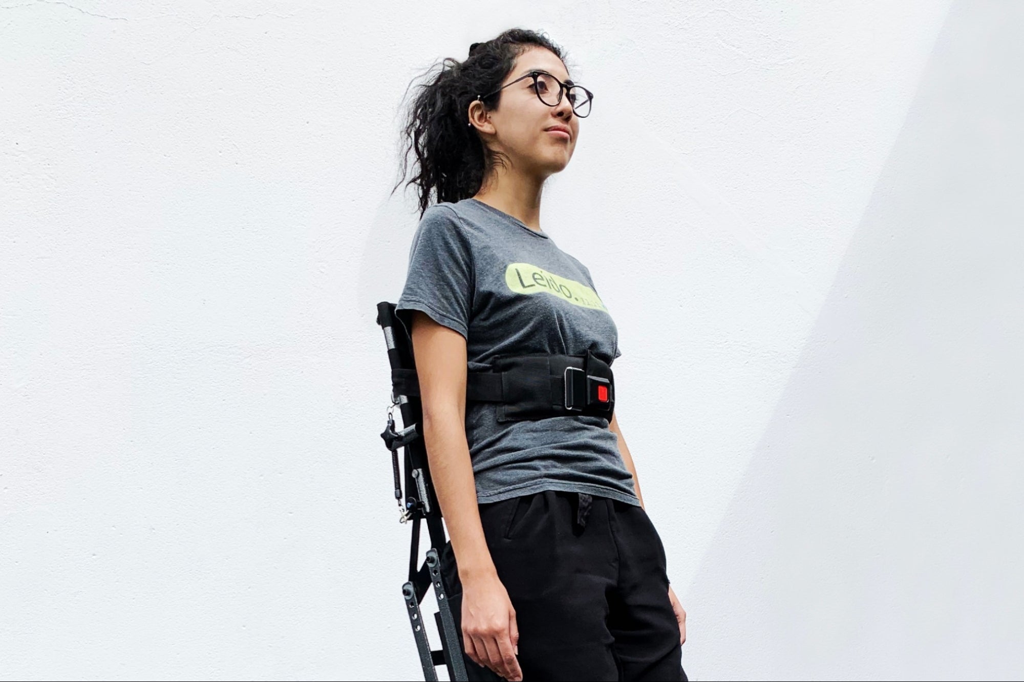 Two young people created a chair that helps people with disabilities to ...