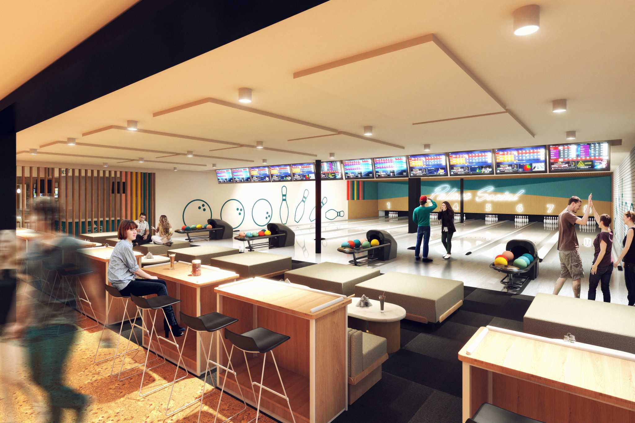 Former Palace Bowling Lanes to reopen as new entertainment destination