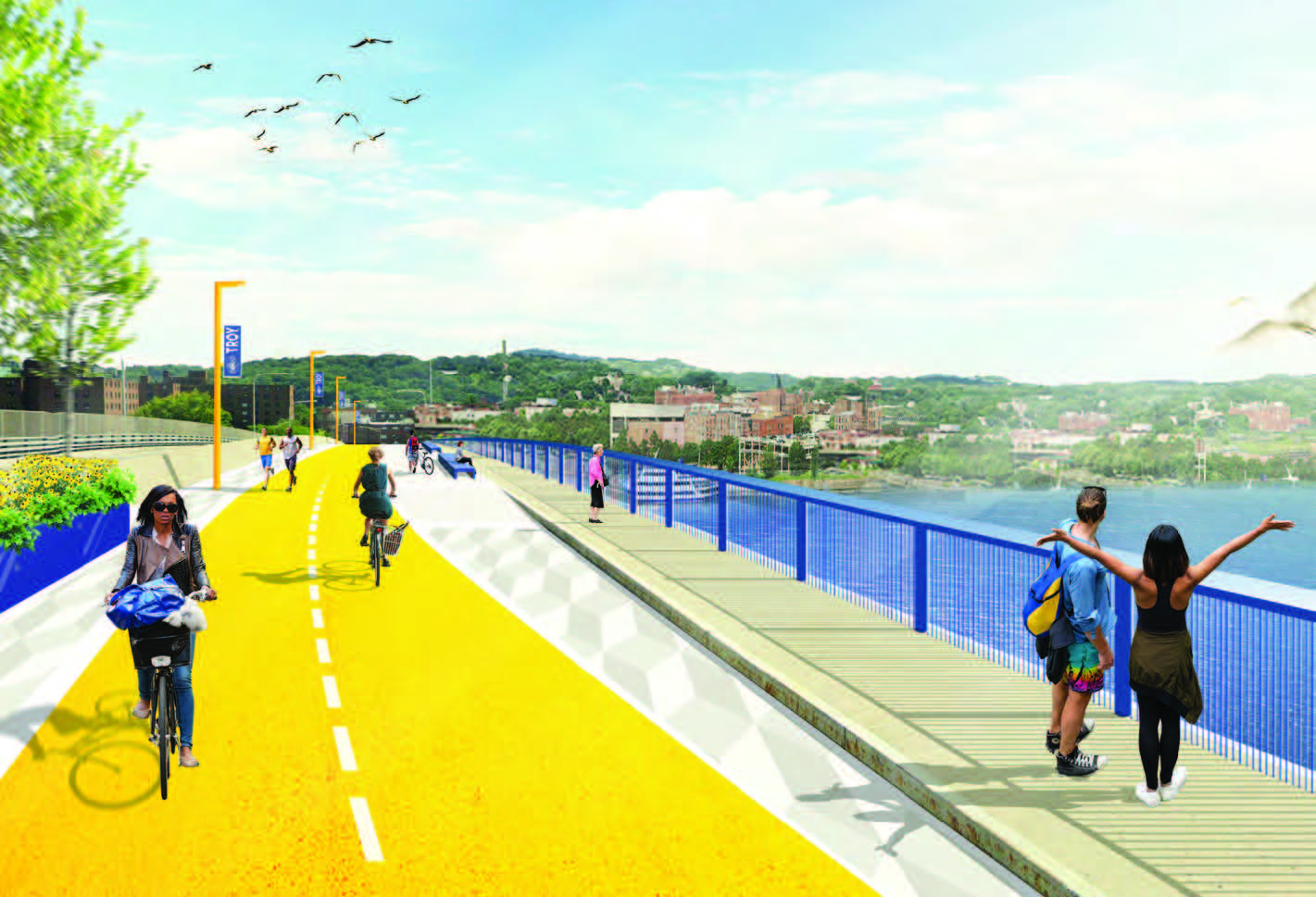 Congress Street Bridge envisioned as Troy-Watervliet pedestrian link ...