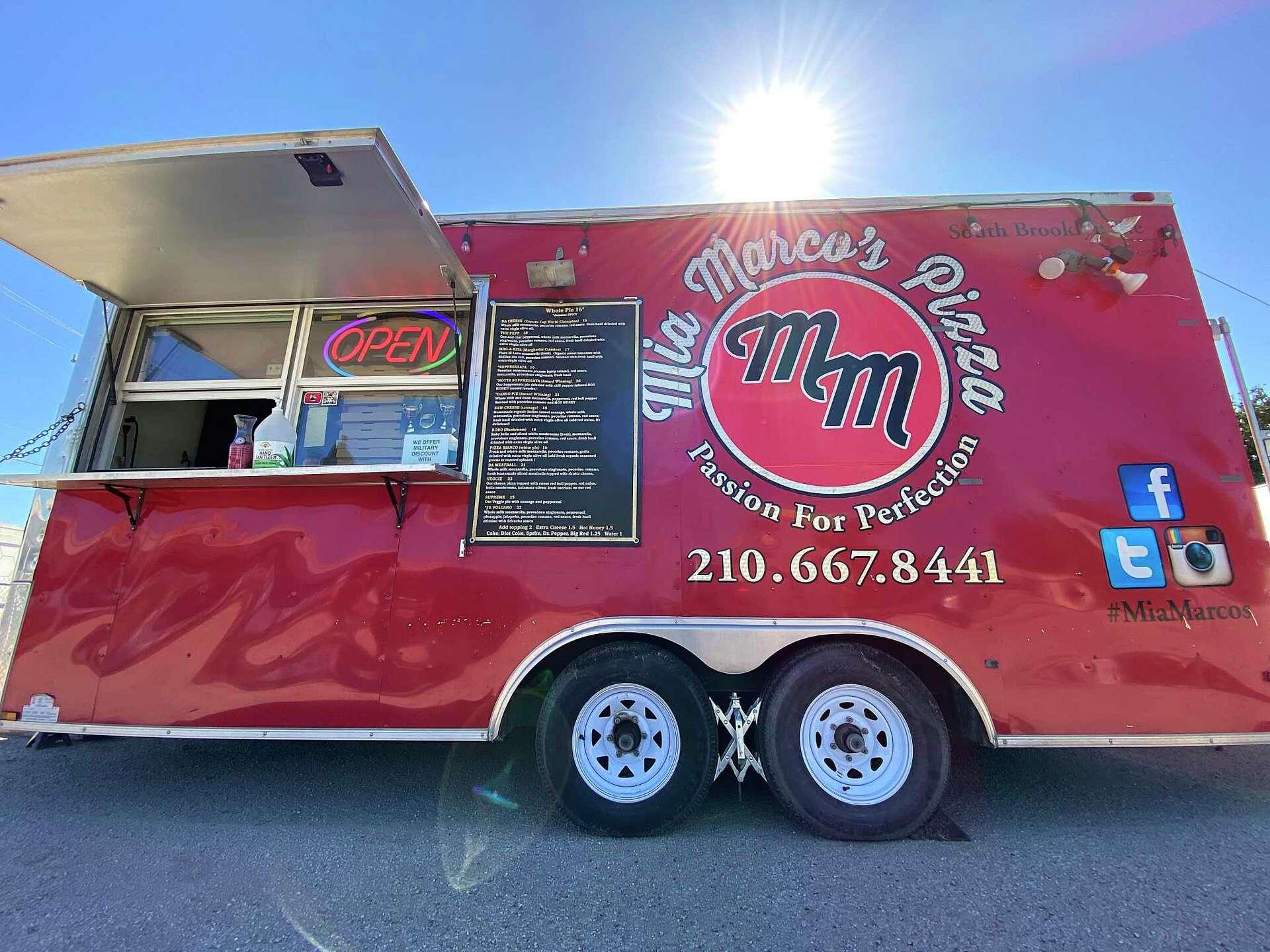 Some of San Antonio’s best pizza comes from the Mia Marco’s Pizza food ...