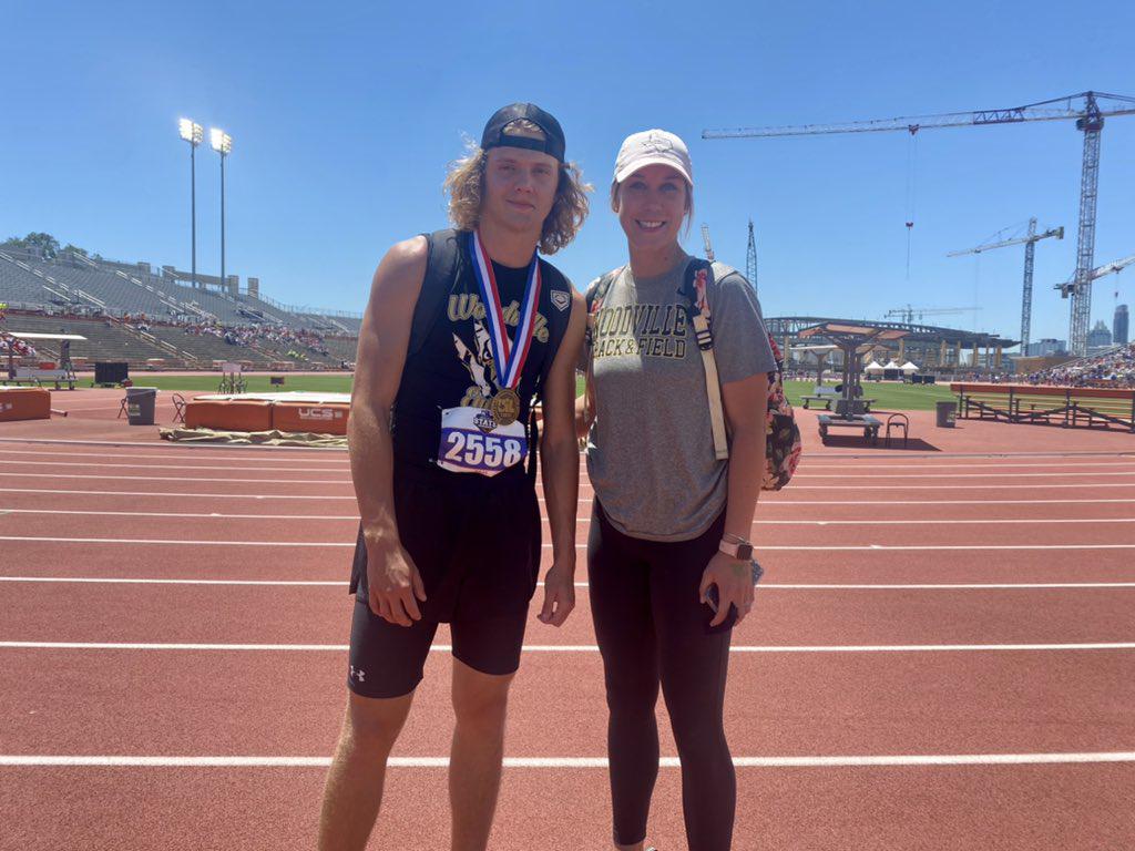 Woodville high jumper earns bronze at state meet