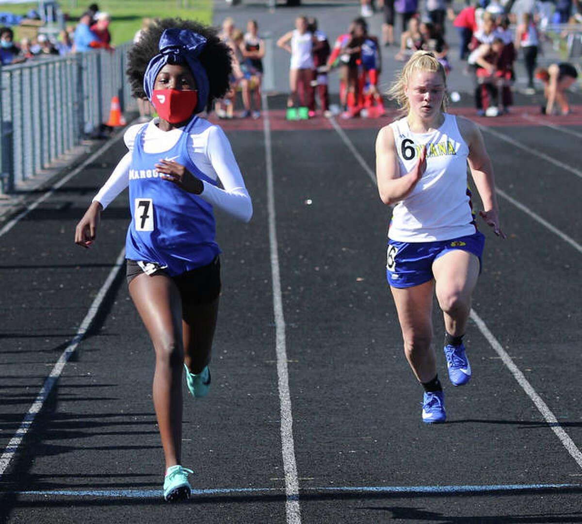 EA-WR’s Sechrest wins two jumps, Mascoutah wins title at Triad Invite