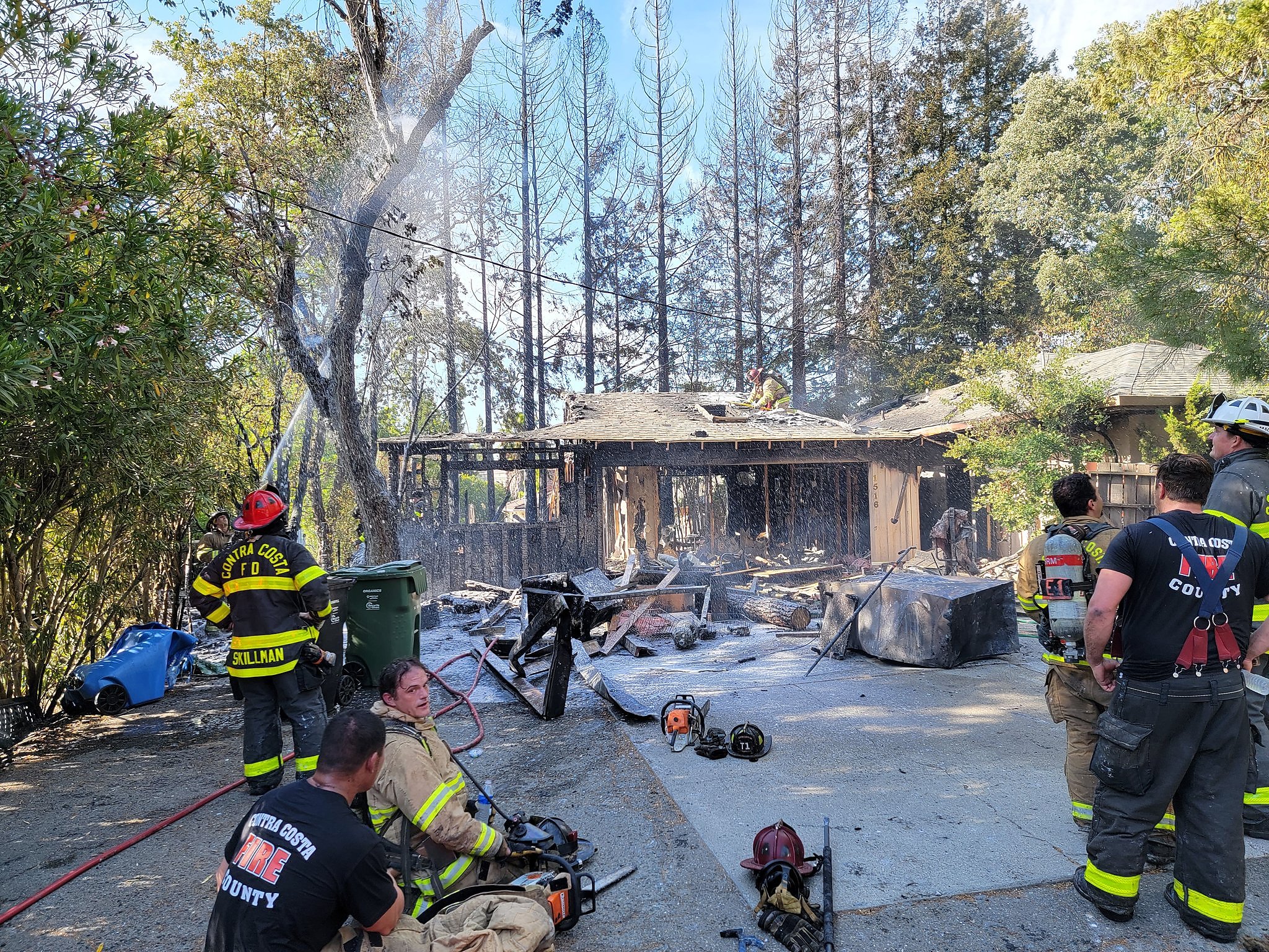 Fire severely damages senior care facility in Walnut Creek