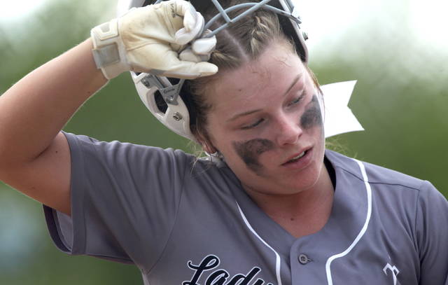 West Central’s Zaylei Evans nearly hits for the cycle in win