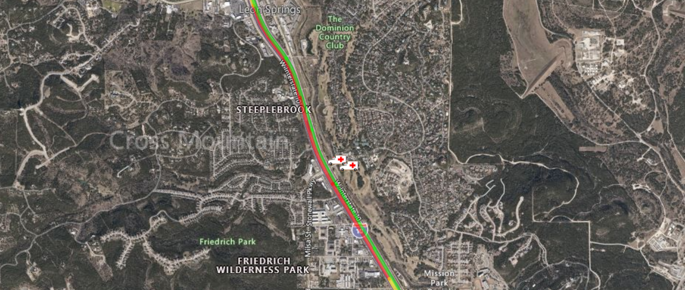 I-10 near Camp Bullis reopens after multi-vehicle accident