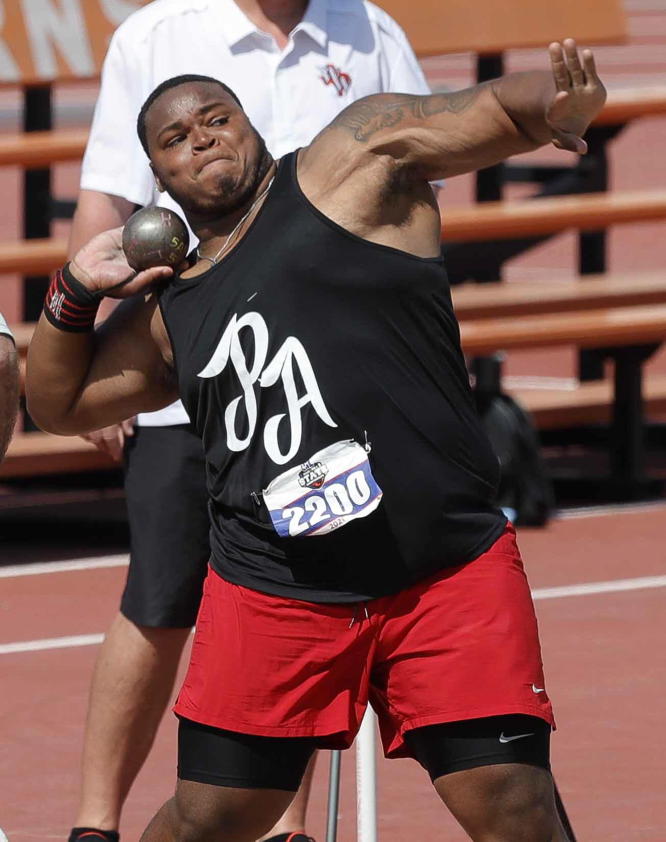 Port Arthur shot putter captures gold