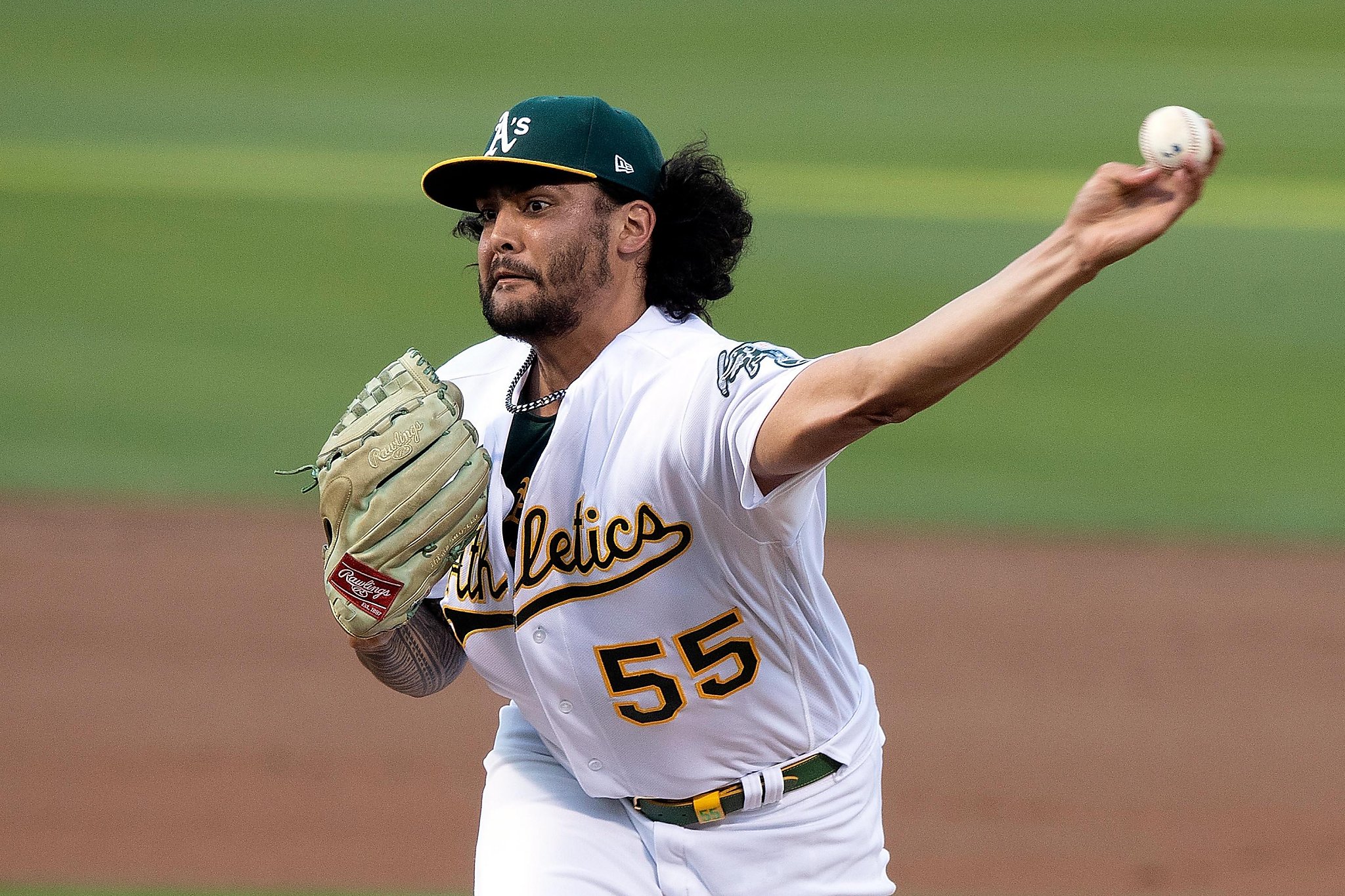 Seth Brown’s walk-off HR lifts A’s over Rays after Manaea takes no-no ...