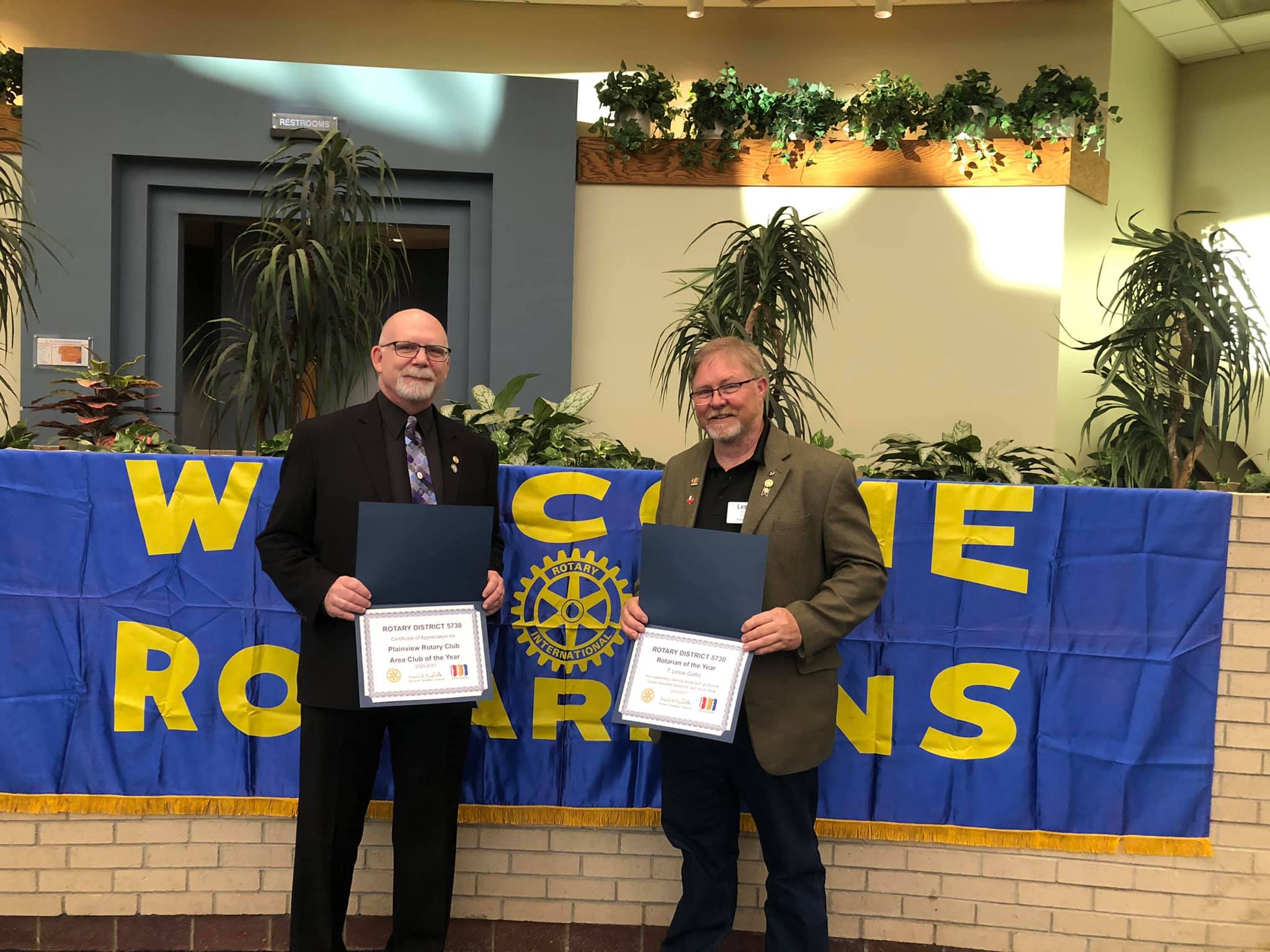 Rotary Club, members receive accolades