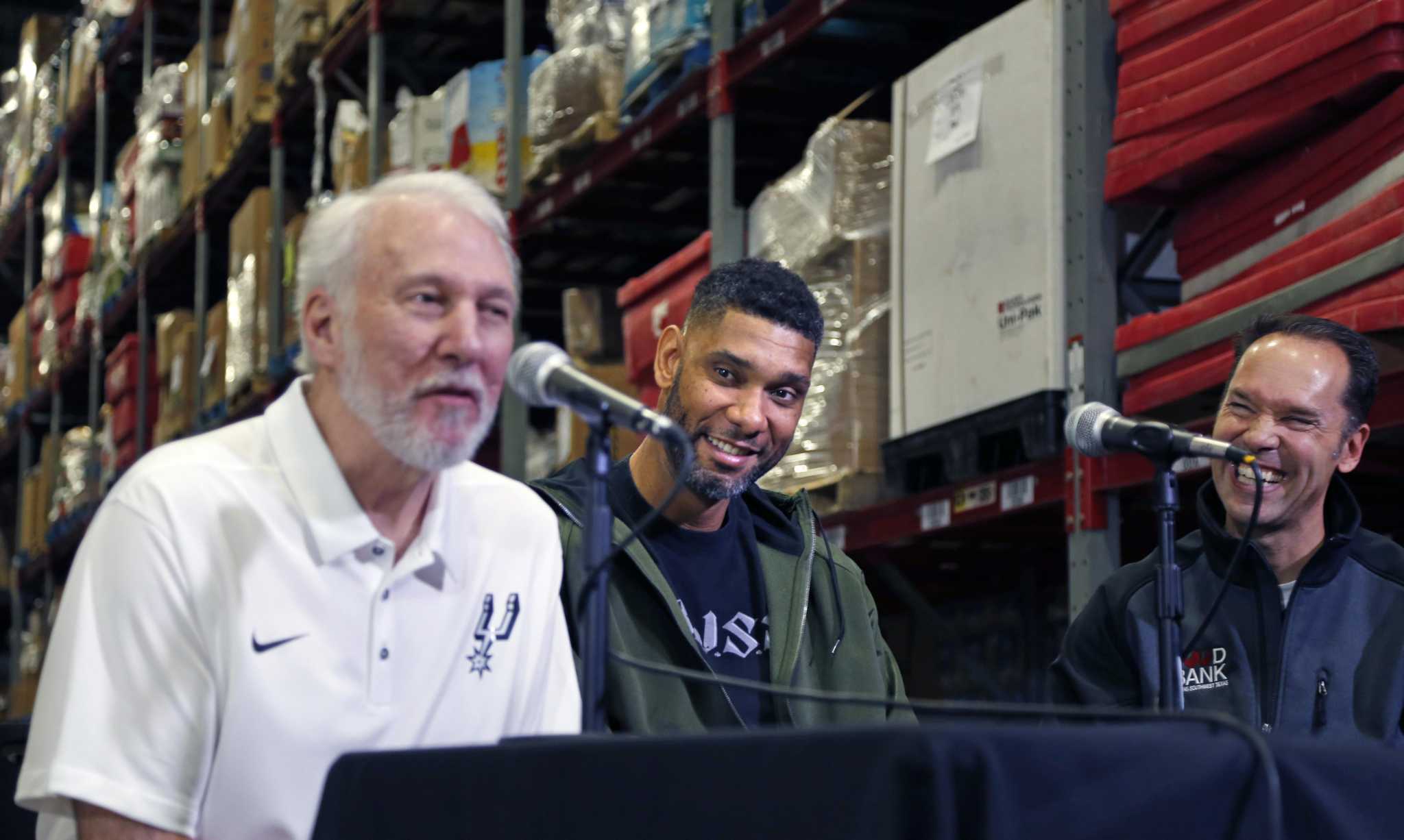 Gregg Popovich declares Food Bank chief Eric Cooper an ‘American hero’
