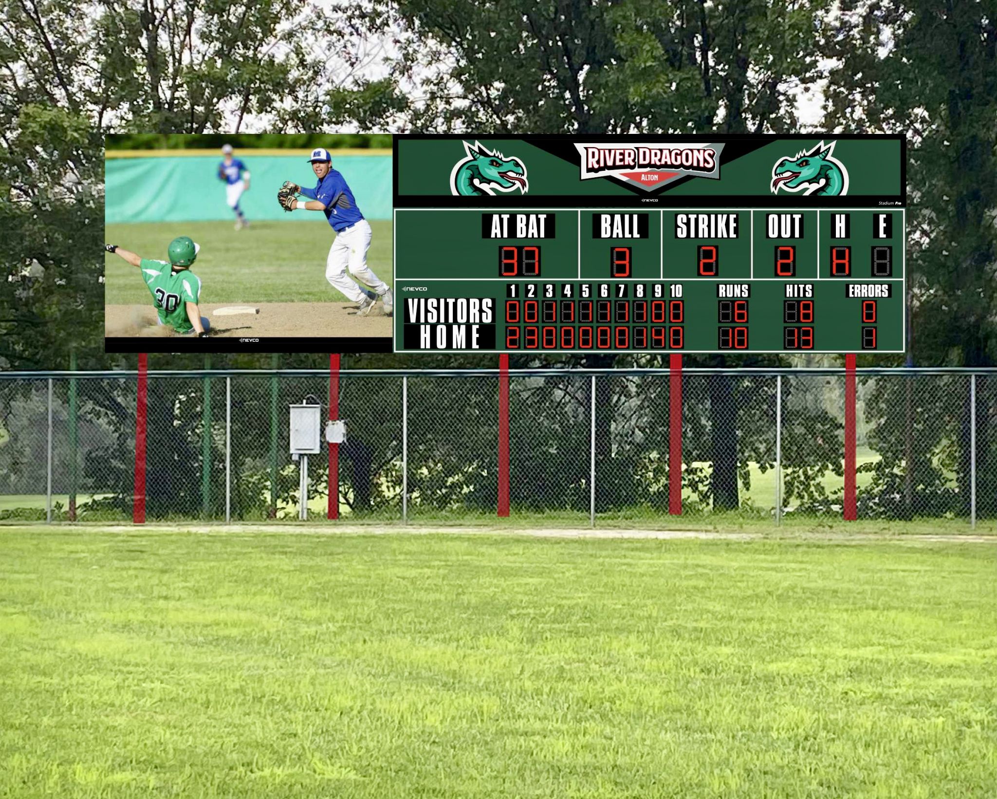 River Dragons: Lloyd Hopkins Field facelift underway