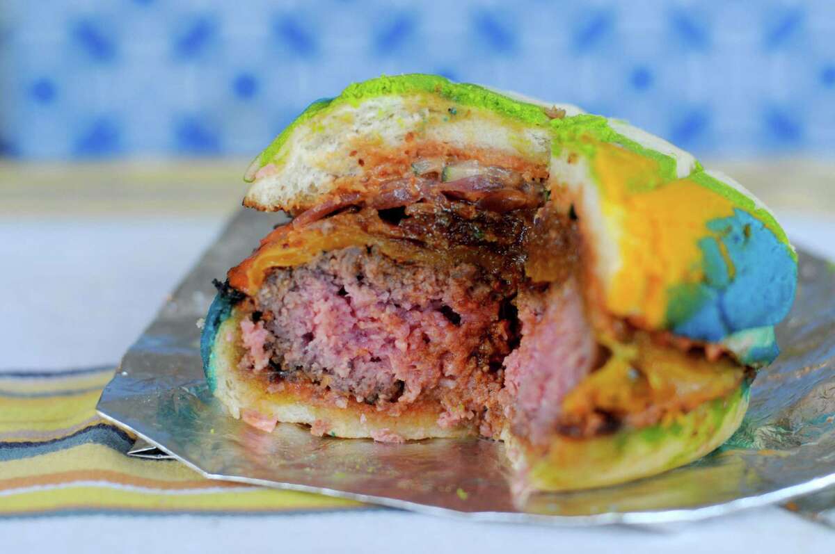San Antonio has a new concha burger from Ghost Kitchens SA: a perfectly ...