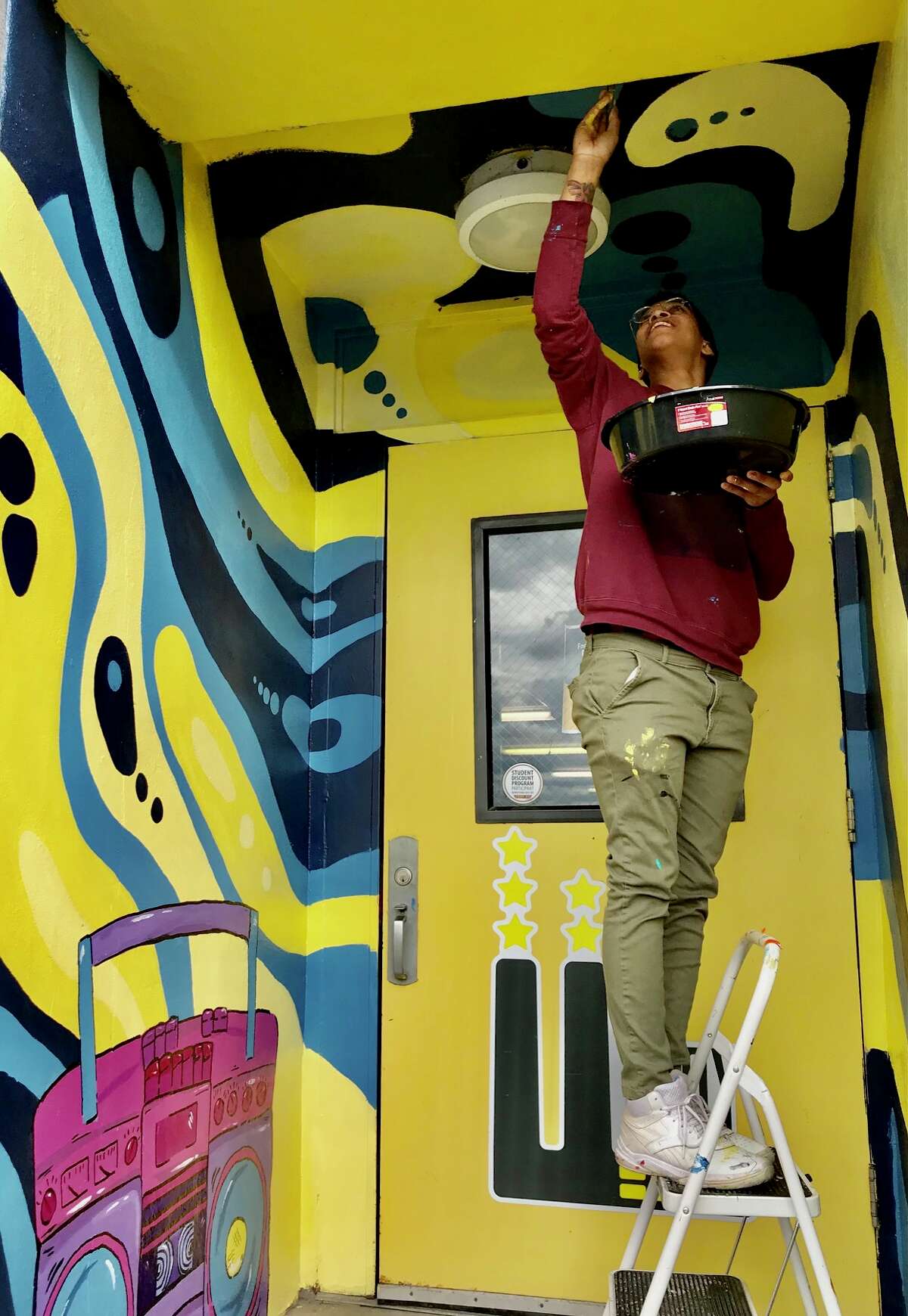 Grondahl: Jade Warrick's creating art to amplify Black lives