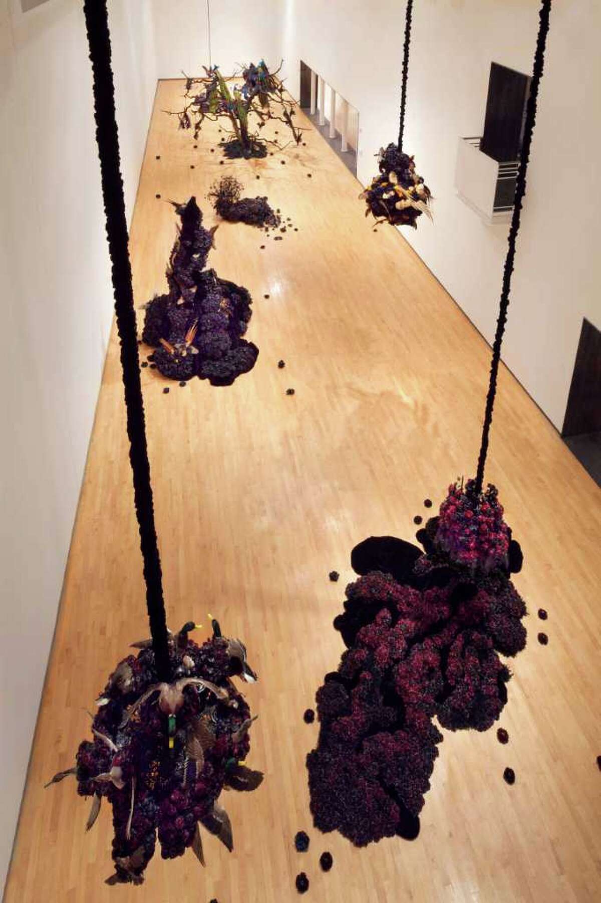 Petah Coyne's ethereal ecosystems at Mass MoCA