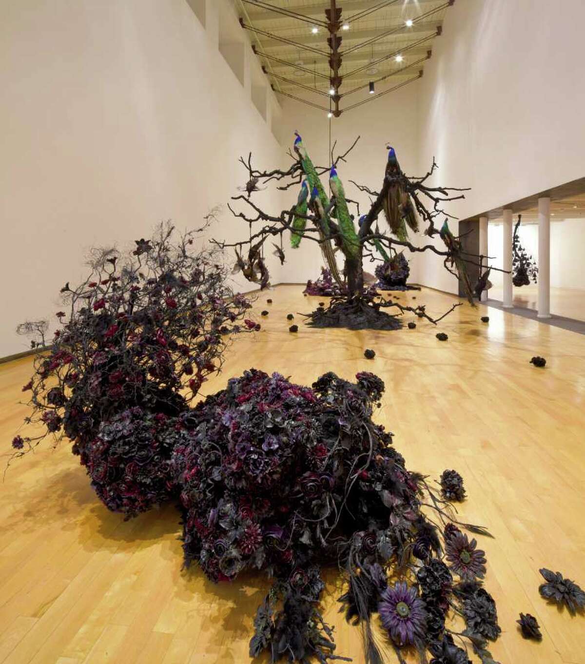 Petah Coyne's ethereal ecosystems at Mass MoCA