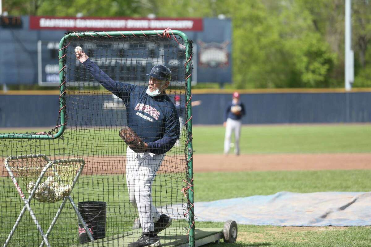 After nearly 2.5 million pitches, UConn’s Andy Baylock, 82, still ...
