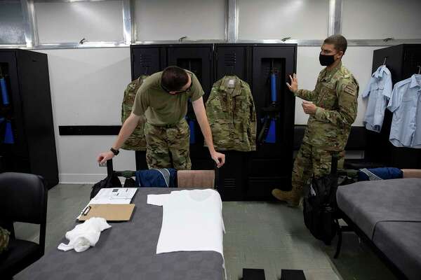 Masked and made over: Amid COVID’s fog of war, Air Force basic training ...