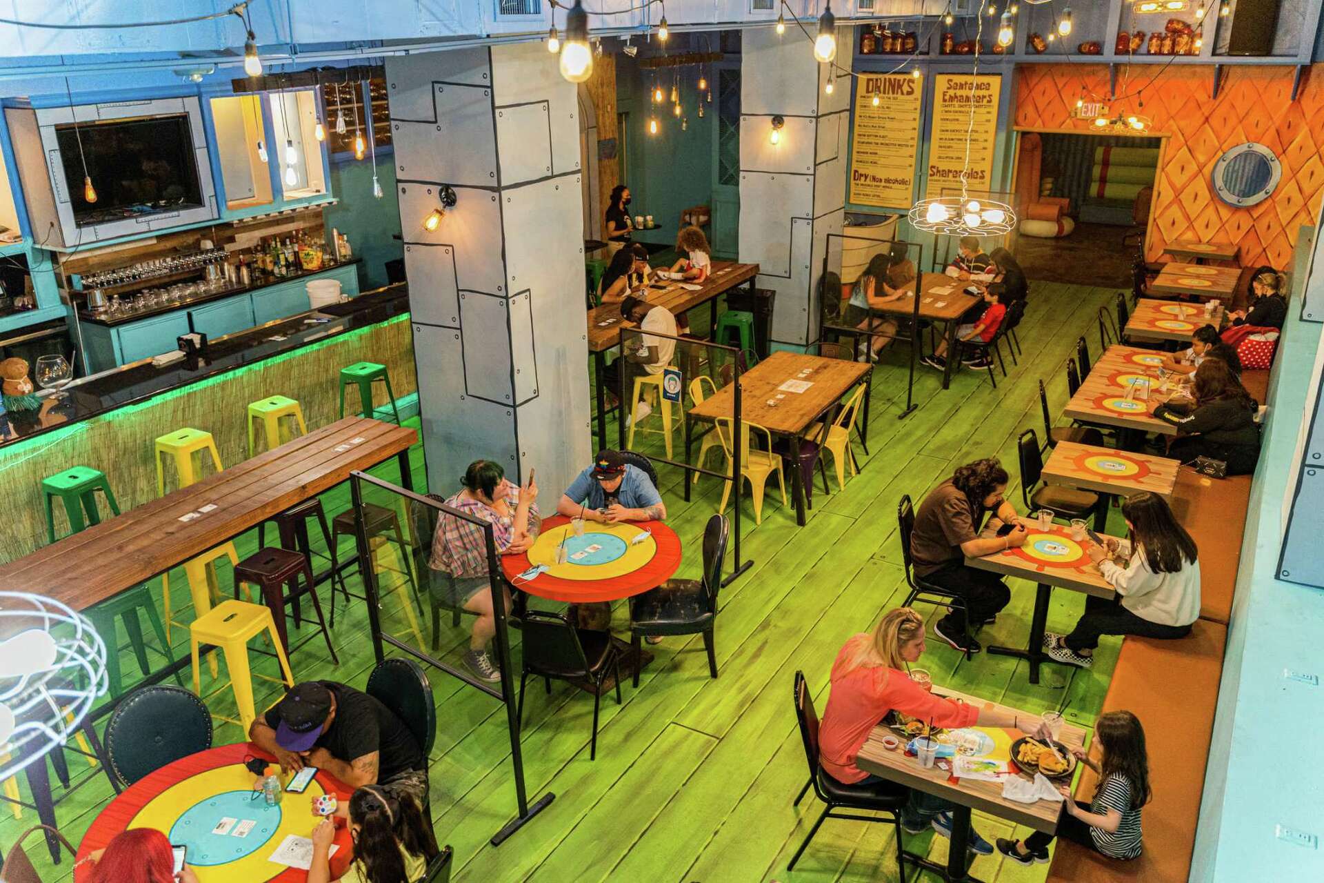 The Rusty Krab Experience brings SpongeBob mania to Houston