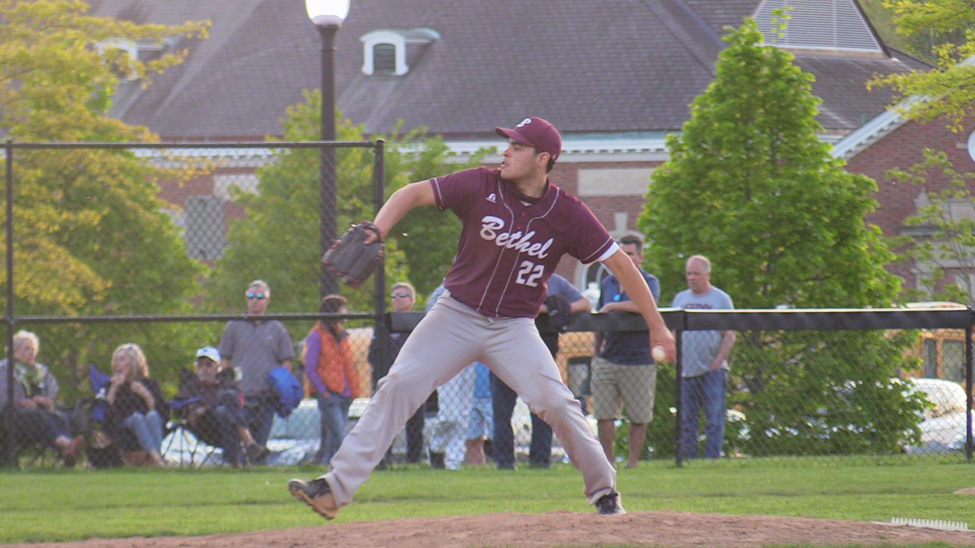 Senior pitcher Danny Rodriguez leads Bethel to shutout of Newtown