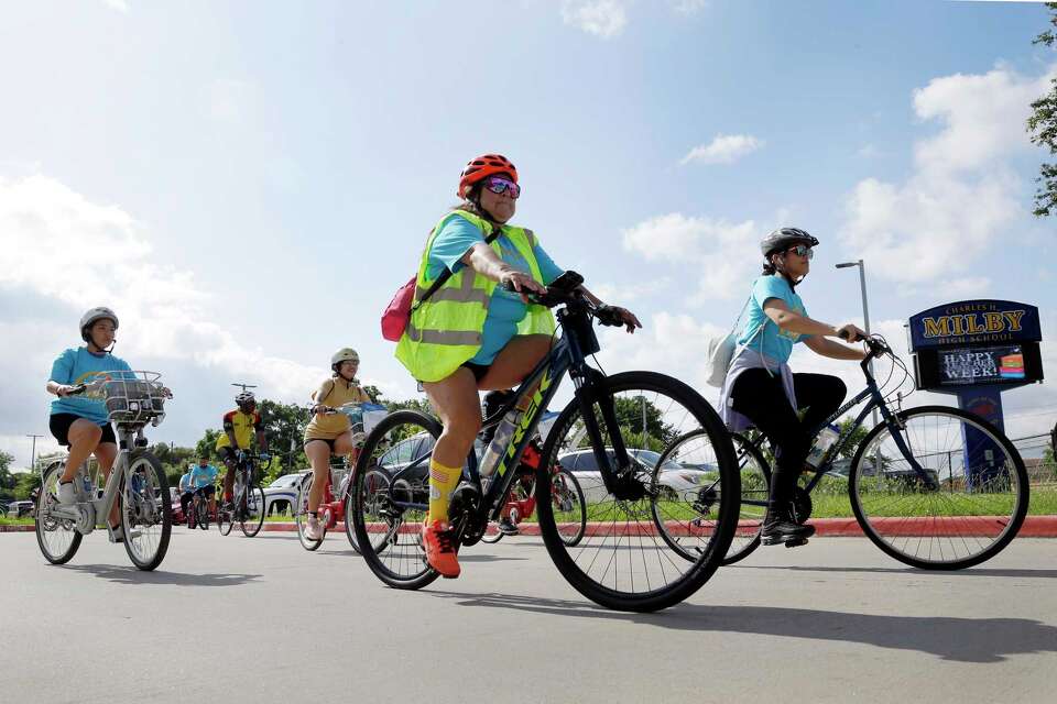 High school students ride for mental health at Wellness on Wheels event