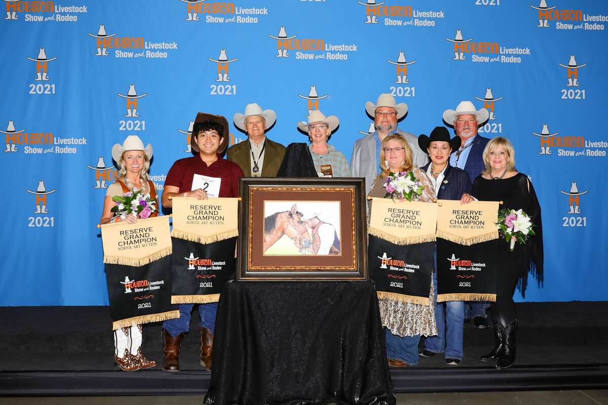 Top piece of student art draws $155K at 2021 RodeoHouston auction