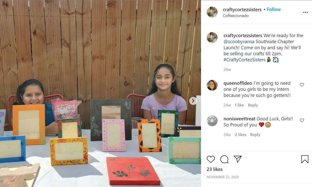 South Side San Antonio sisters, 10 and 11, launch colorful, successful ...