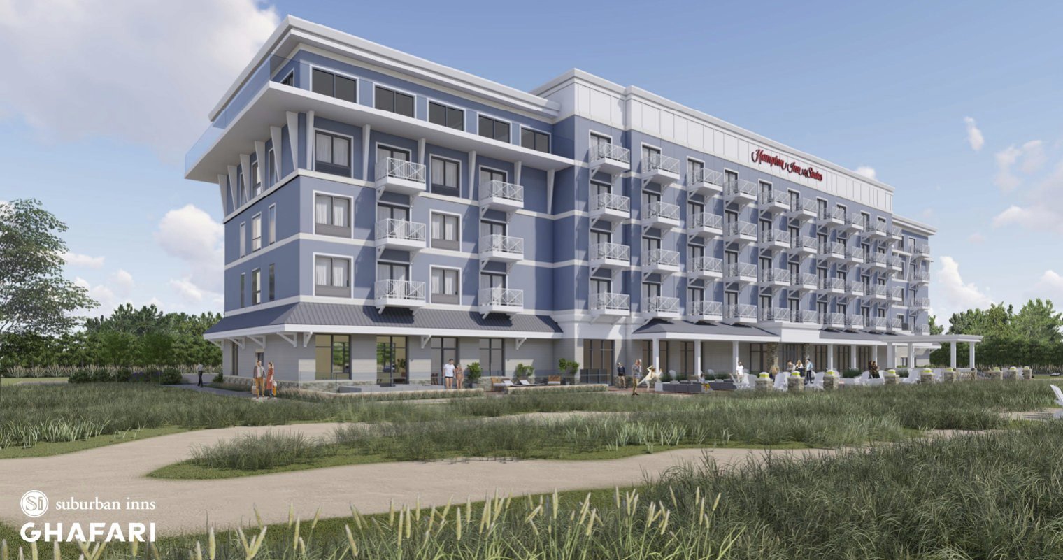 Revised site plan shows changes to proposed Manistee Hampton Inn ...