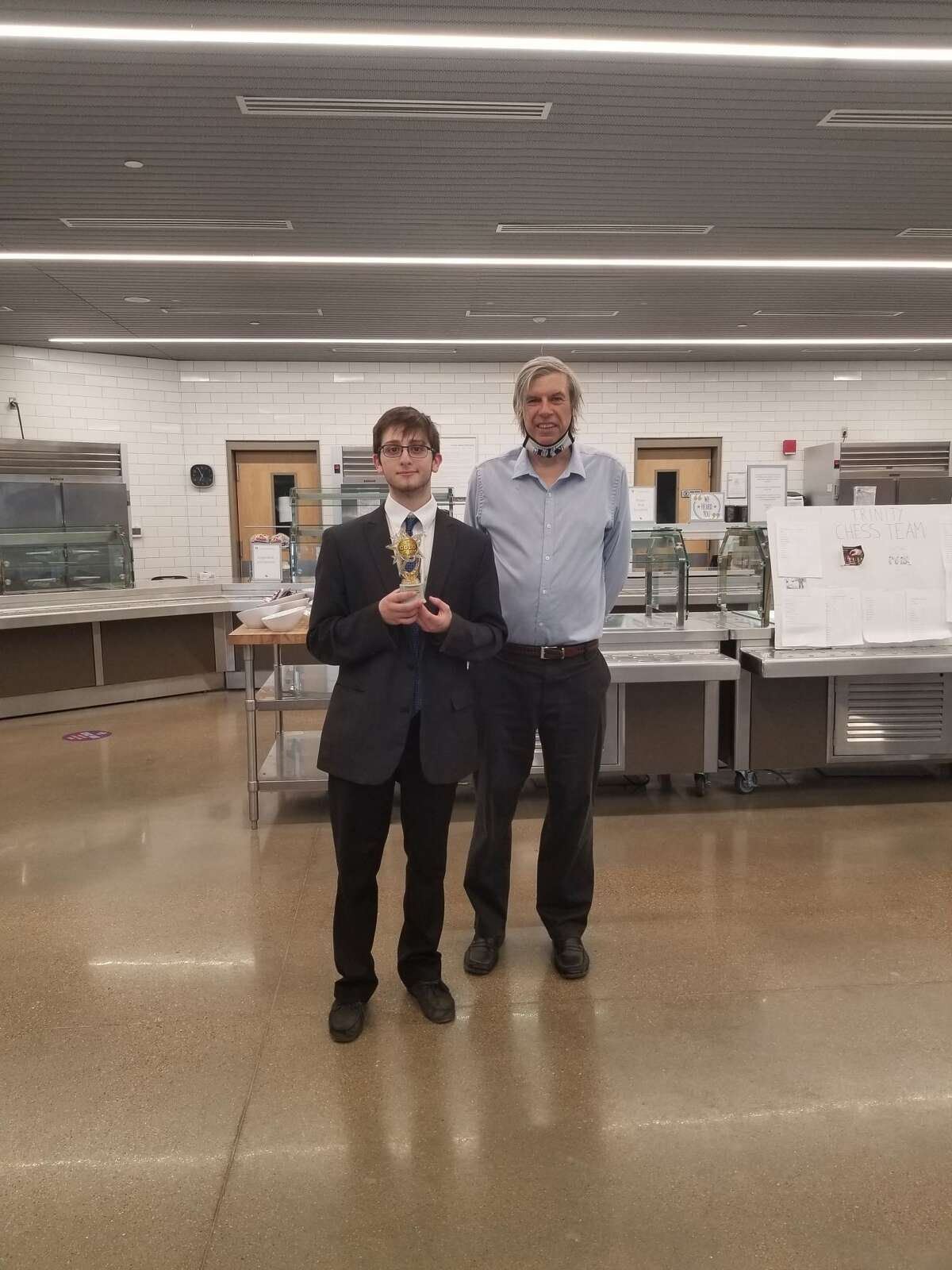 Khouri, Trinity team win chess title