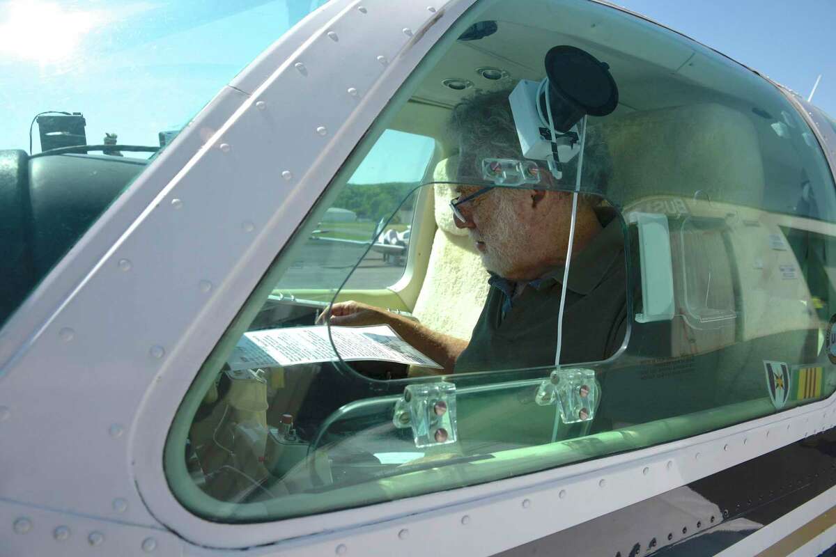 ‘It keeps me young’: Octogenarian pilots fly into Danbury Municipal Airport