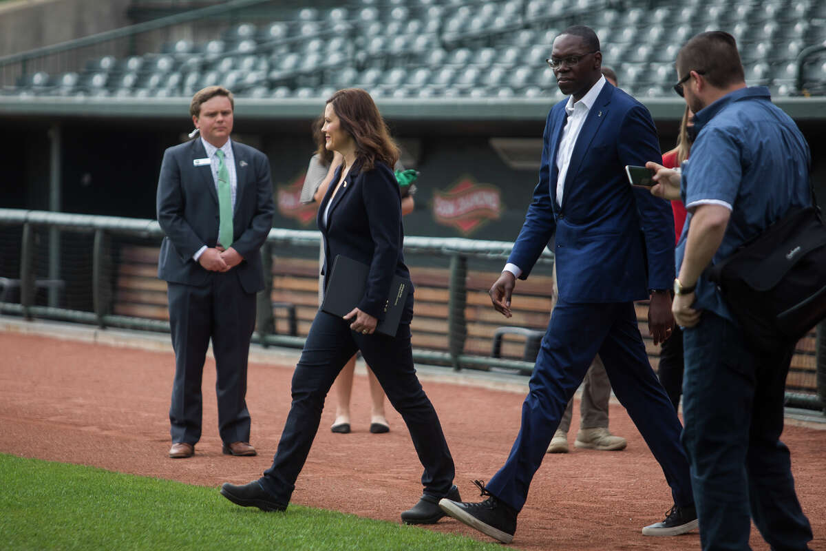Whitmer announces return to normalcy in Midland visit