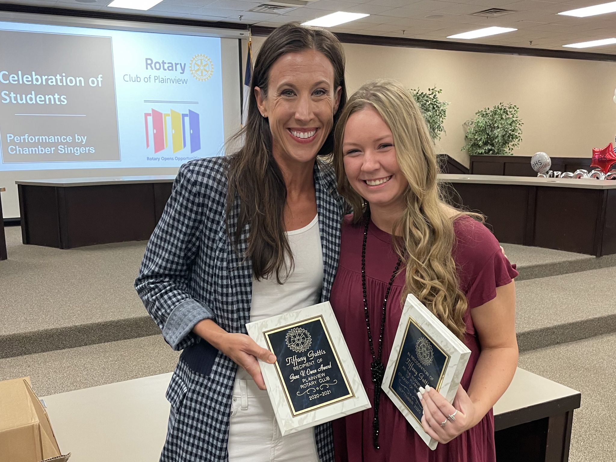 Rotary recognizes 2021 PHS grads