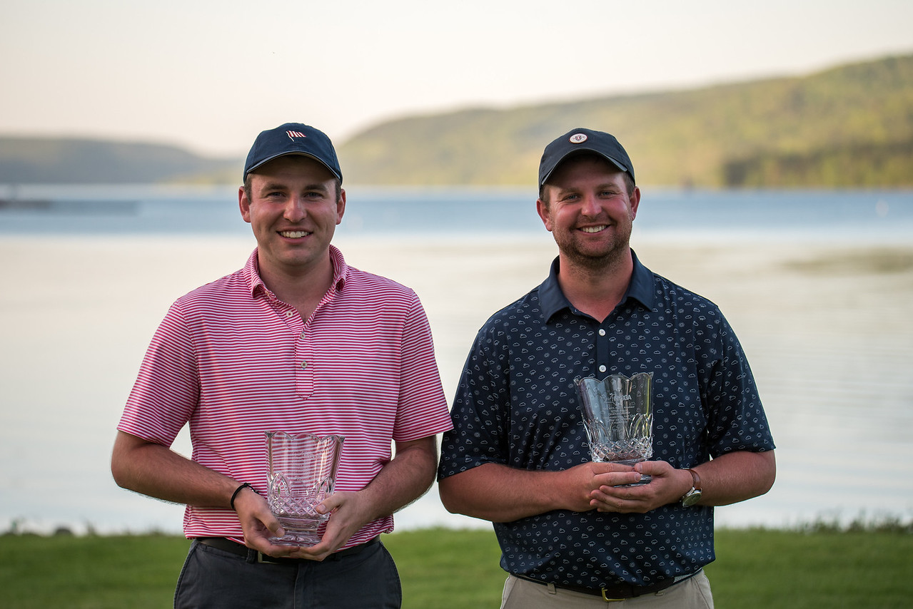 Michael Dwyer, Mike Stopera rally to win State Four-Ball golf tournament